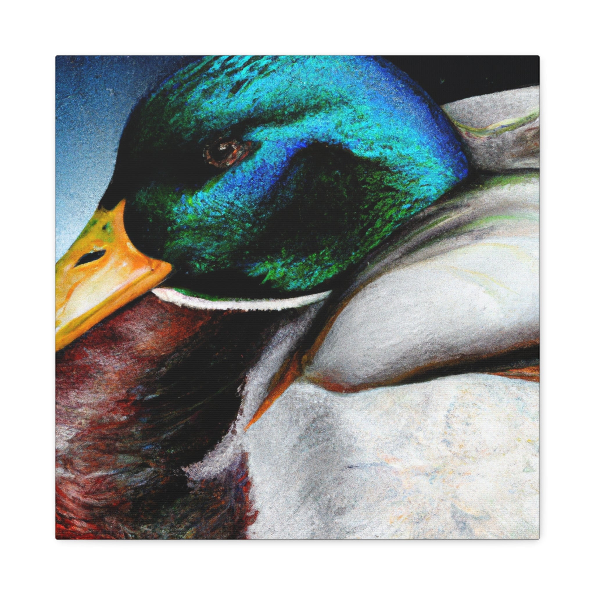 Mallard's Reflections Realized - Canvas - Walmart.com