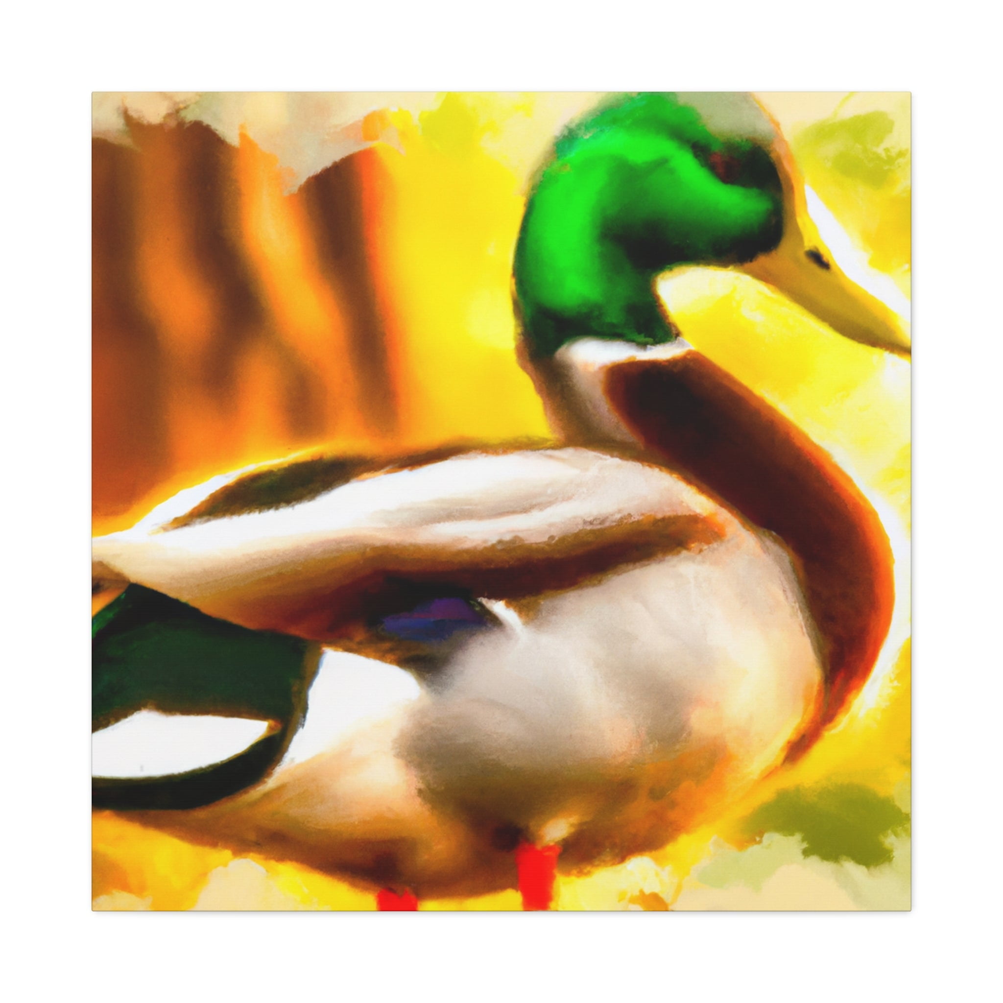 Mallard's Still Water - Canvas - Walmart.com