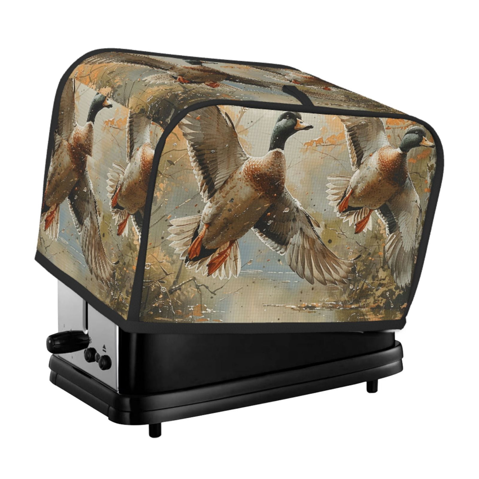 Mallards Duck Cute Hunting Vintage 2 Slice Toaster Cover Bread Maker ...