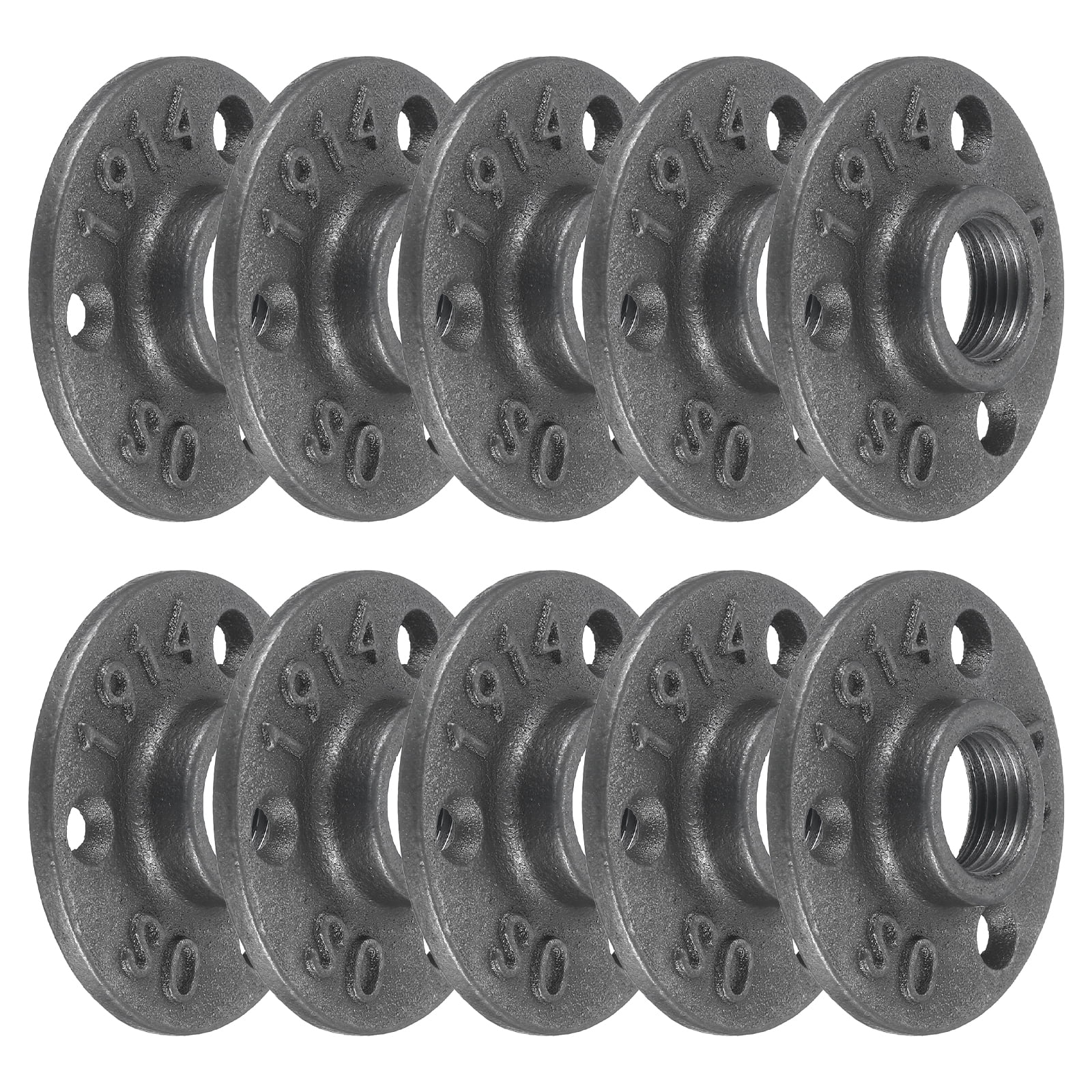 Malleable Iron Floor Flange, Pipe Floor Flange 1/2 Inch G1/2 Threaded ...