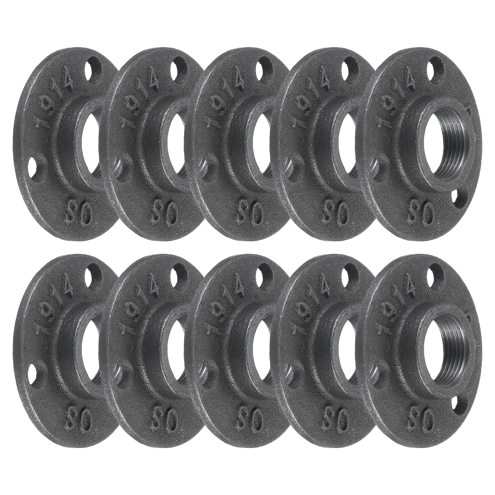 Malleable Iron Floor Flange, Pipe Floor Flange 1 Inch G1 Threaded Hole ...