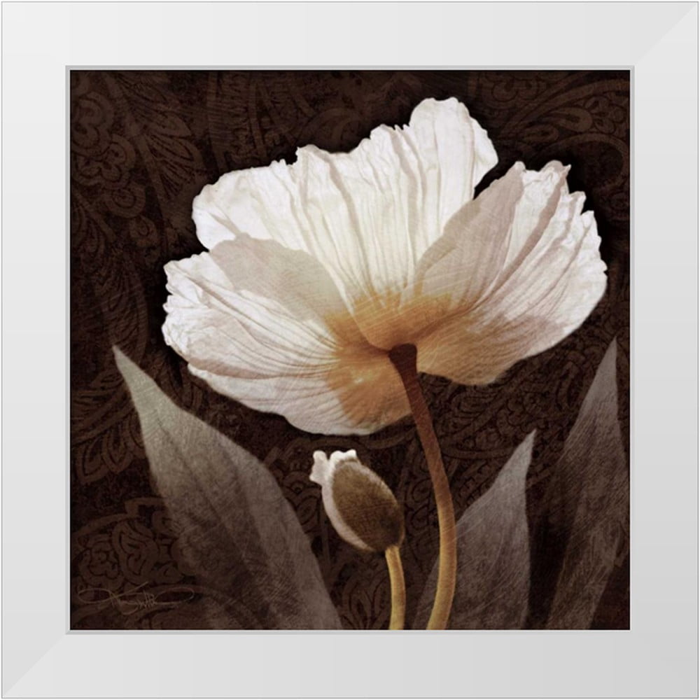 Mallett, Keith 12x12 White Modern Wood Framed Museum Art Print Titled ...