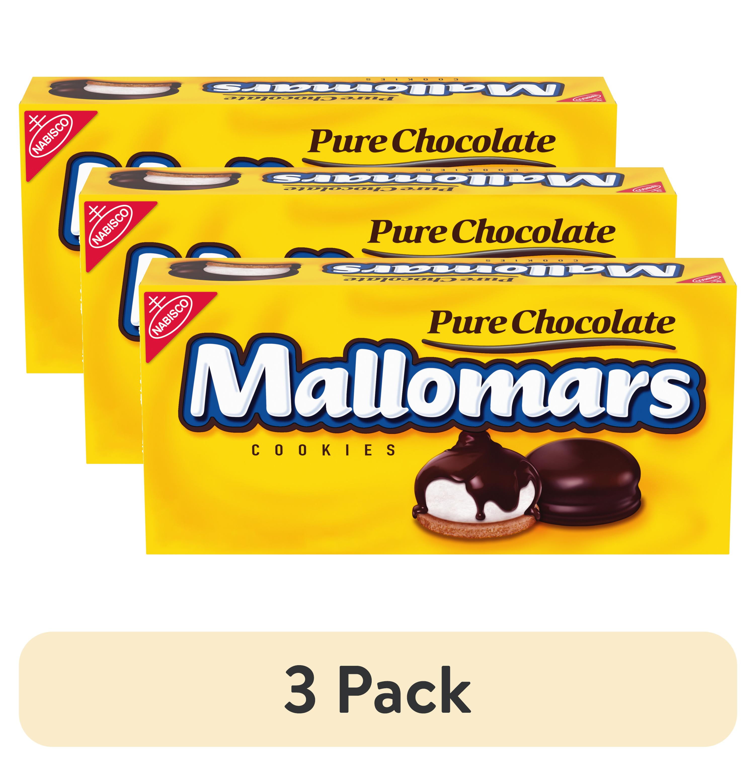 (3 pack) Mallomars Pure Chocolate Cookies, 8.2 oz - Walmart.com