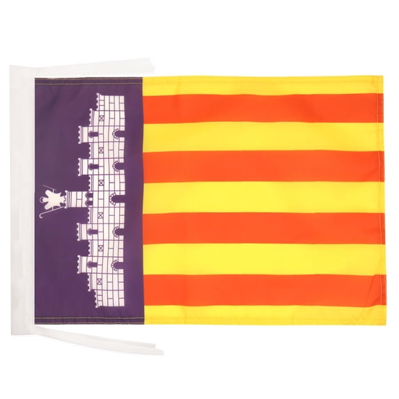 Mallorca Flag 18'' x 12'' cords - Walmart.com