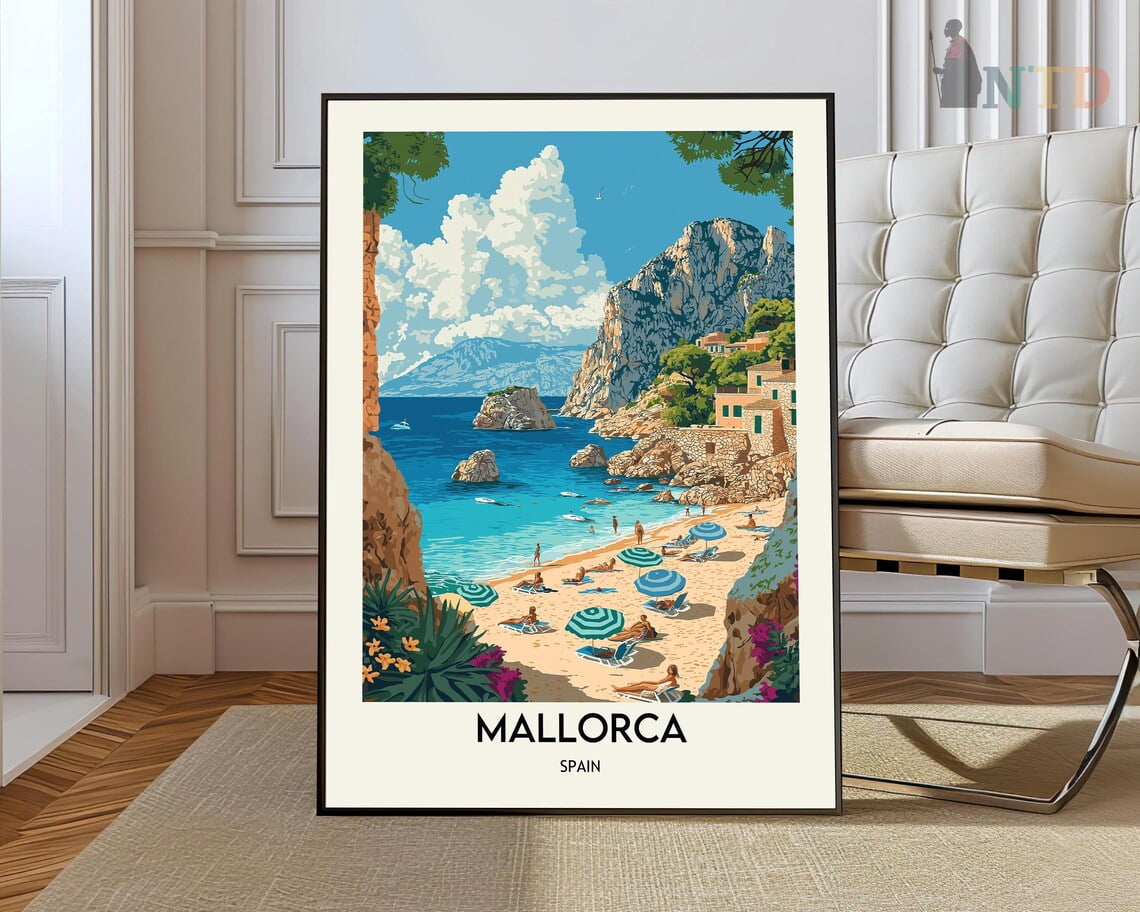 Mallorca Poster, Mallorcamallorca Print, Mallorca Photo, Mallorca ...