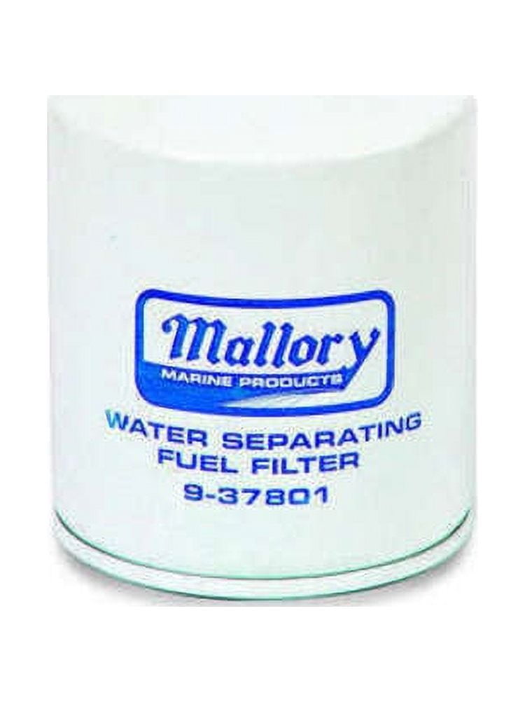 Mallory Fuel Water Separator Filter 9-37801, Fits Mercury Outboards ...