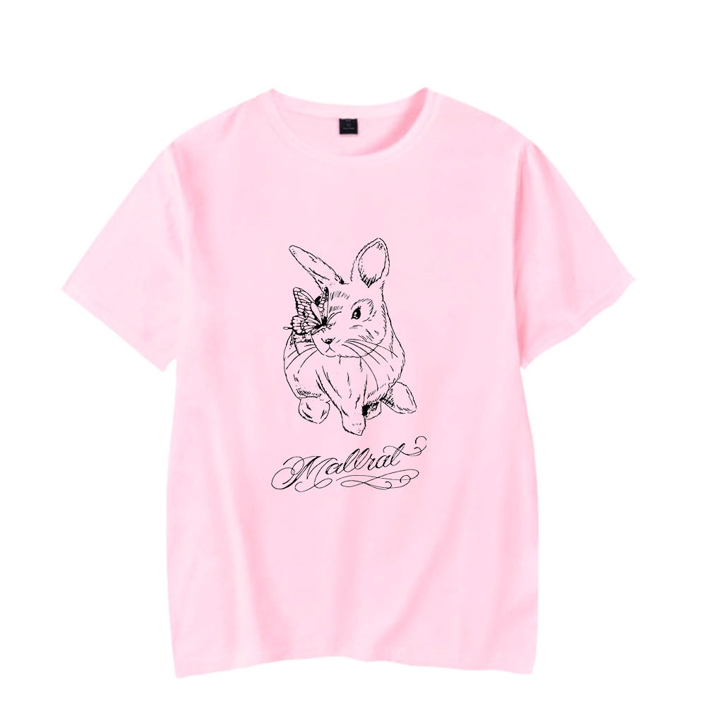 Mallrat Merch Rabbit T-Shirt Men/Women Streetwear T-Shirt Shirt Short ...