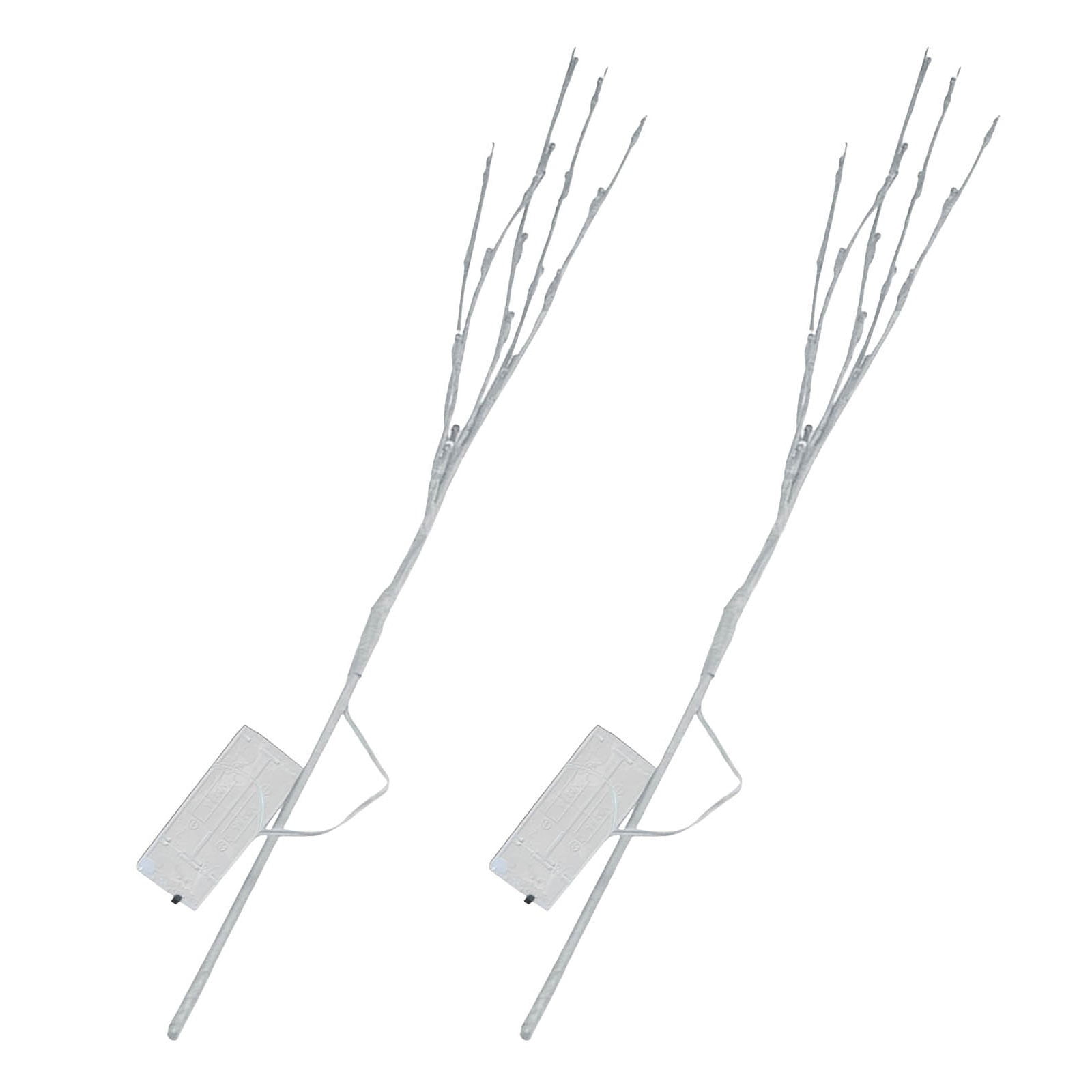 Malltop Shawn 30inch 20LED Lighted Branches Battery Operated Warm Led ...