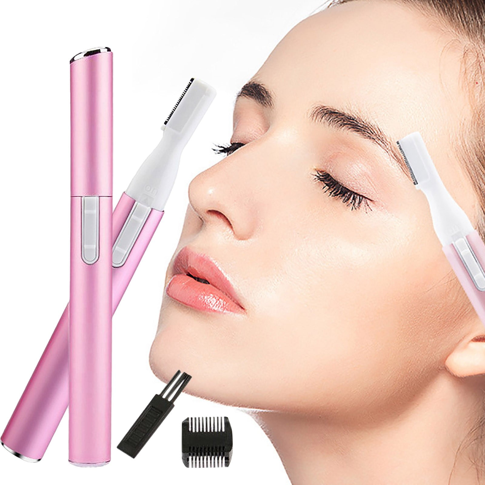 Malltop Shawn Electric Eyebrow Trimmer Women Precision Face Razors Mini ...