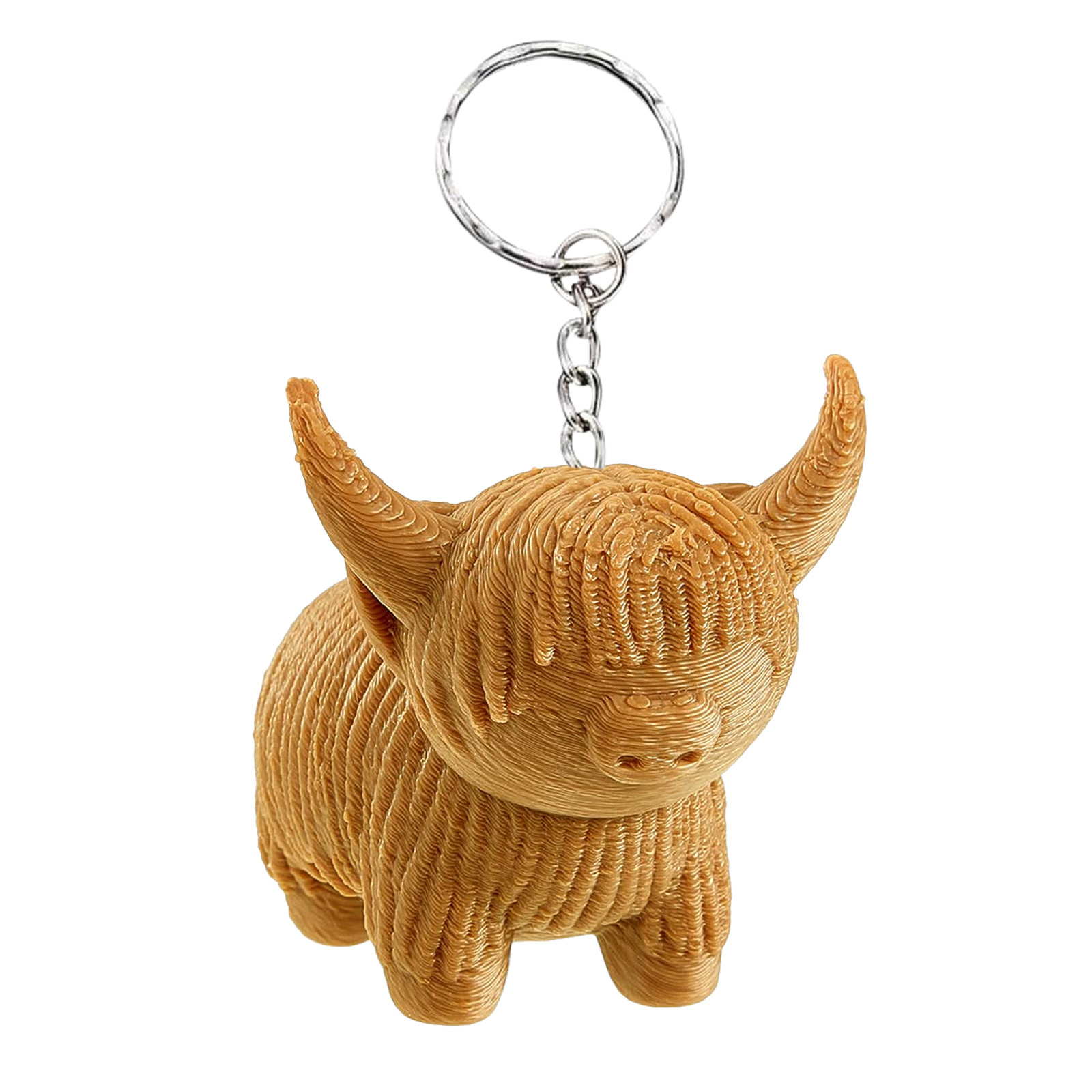 Malltop Shawn Mini Cow Figurine Cow Decor Keychain Farm Laughing Cow ...