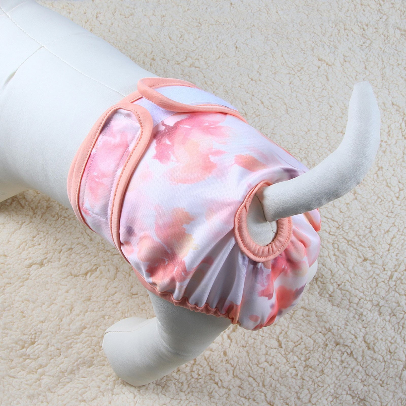 Malltop Shawn Washable Reusable Female Dog Period Diapers for Heat ...