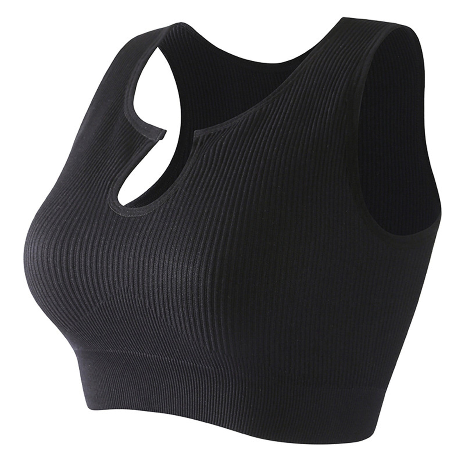 Mallwal Backless Bras for Women Pullover Bra Feature V-Neck No ...