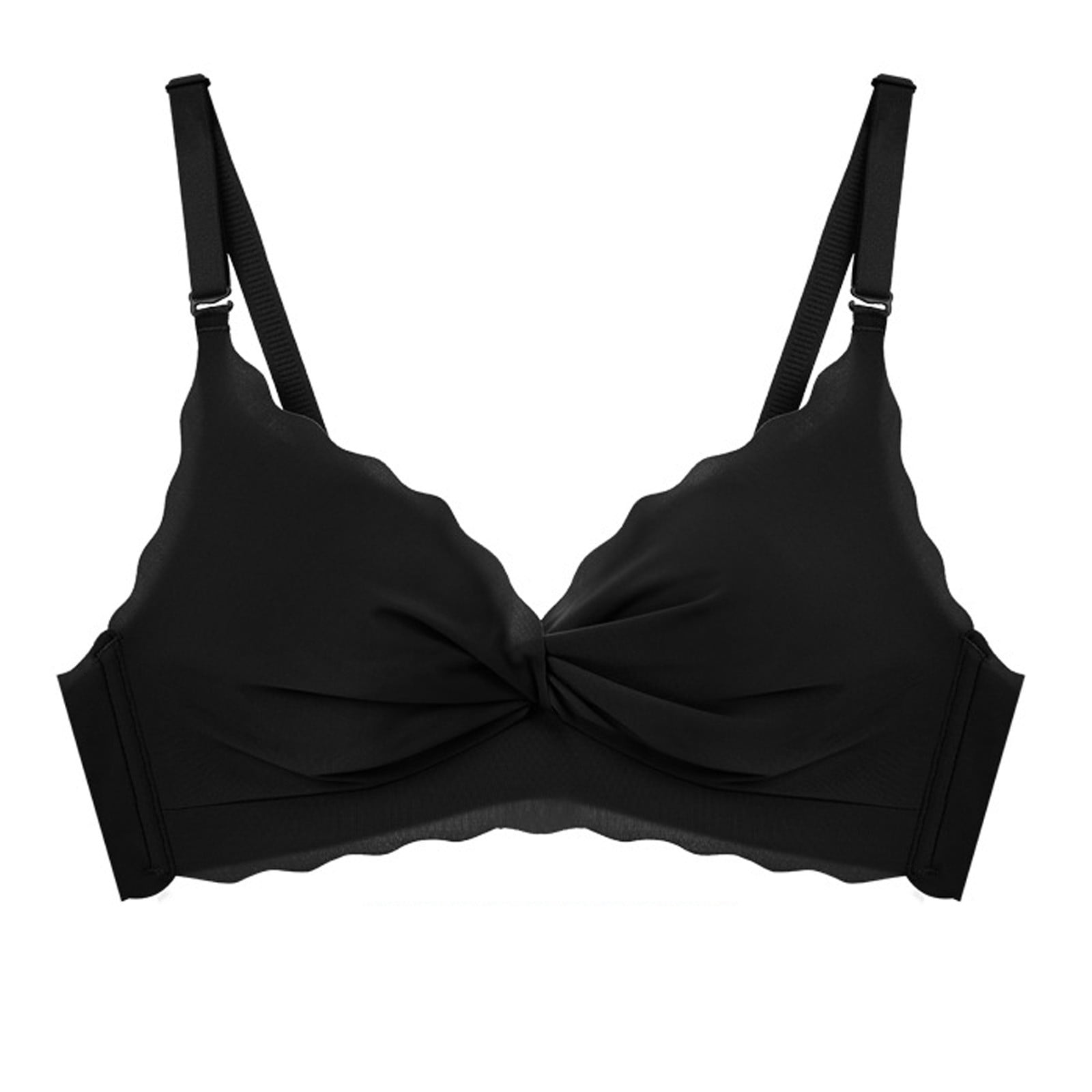 Backless Strapless Bra Women Pullover Bra Feature V-Neck Full-Figure ...
