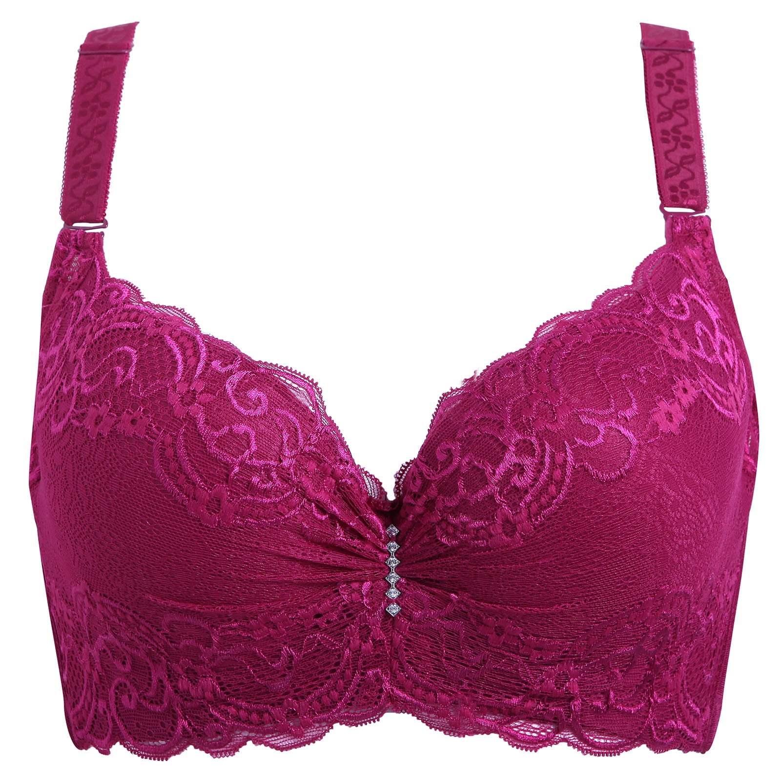 Bandeau Sports Bra Women Lightly Lined Bra Feature V-Neck Longline Bra ...