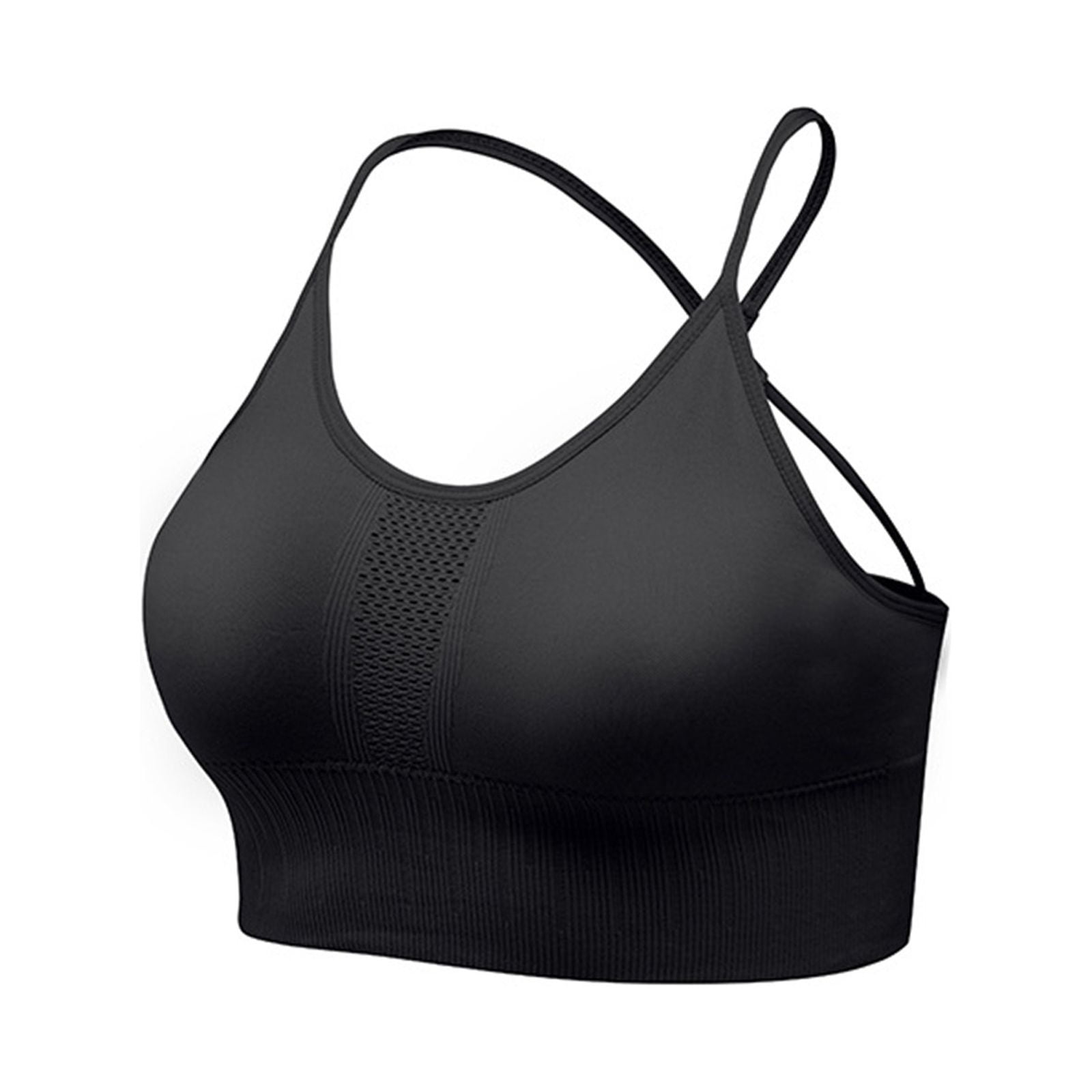 Bra No Underwire Women Lightly Lined Bra Feature V-Neck Padded Bra ...