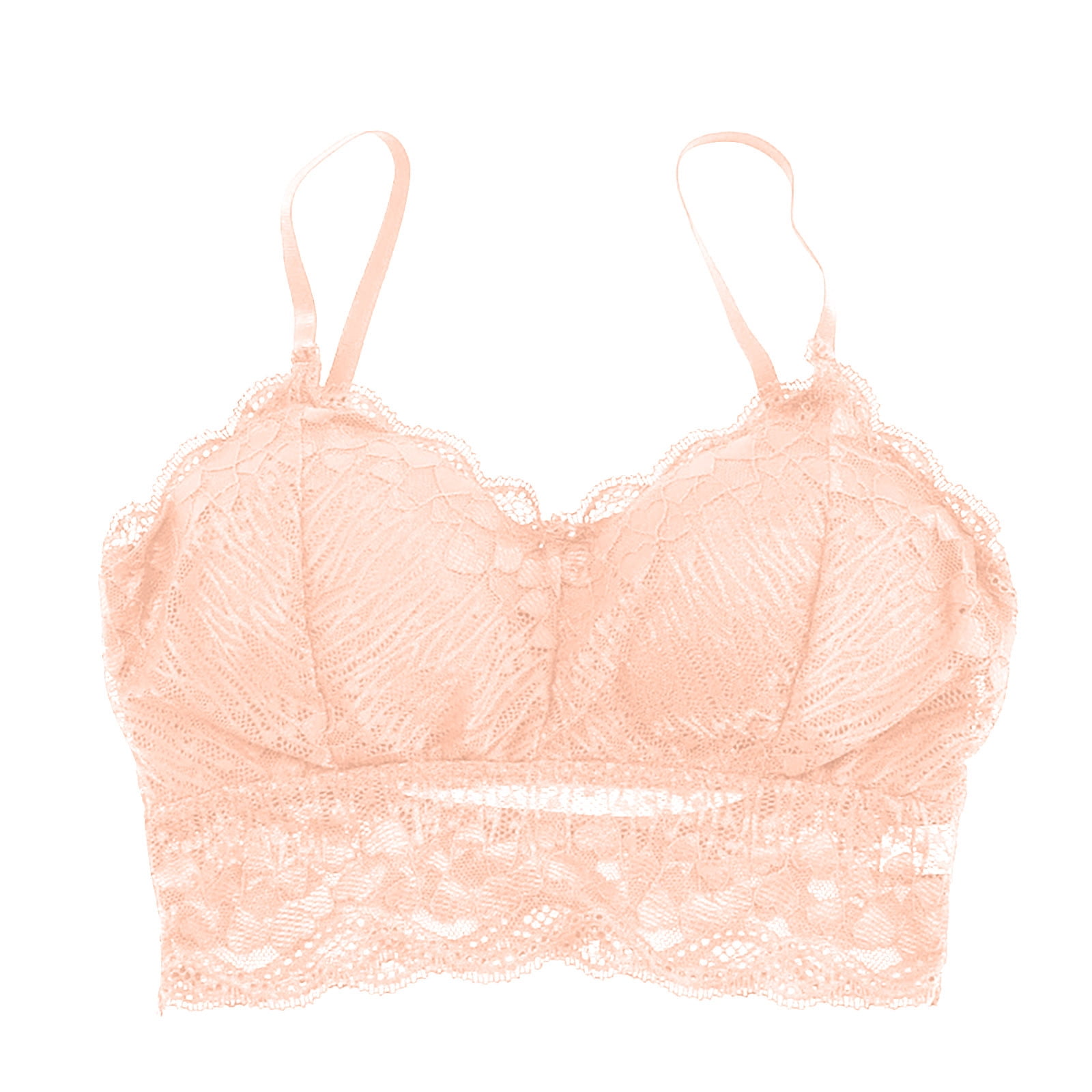 Bra and Panty Sets for Women Seamless Bra Feature V-Neck Strapless Bra ...