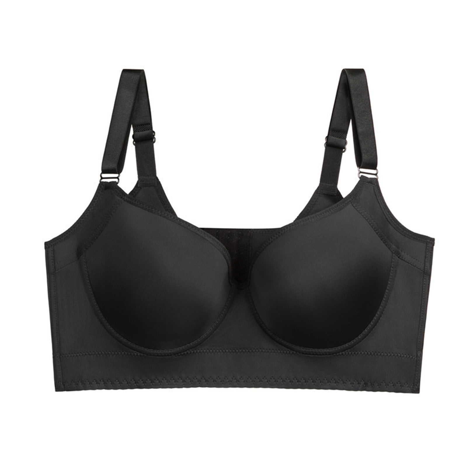 Bra for Backless Dresses Women Seamless Bra Feature V-Neck Balconette ...