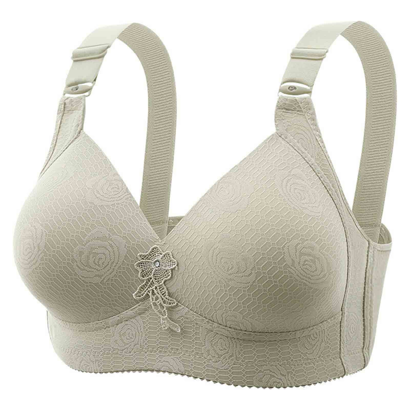 Mallwal Womens Wirefree Bras Clearance Wireless Bras Daisy Bras T Shirt ...