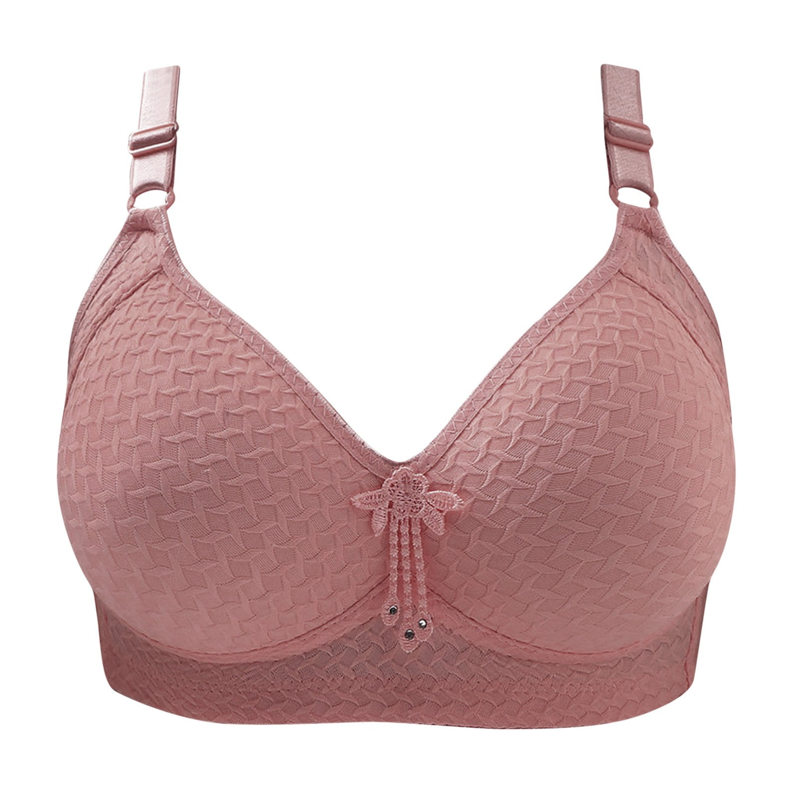 Bralettes for Women with Support Lightly Lined Bra Feature V-Neck ...
