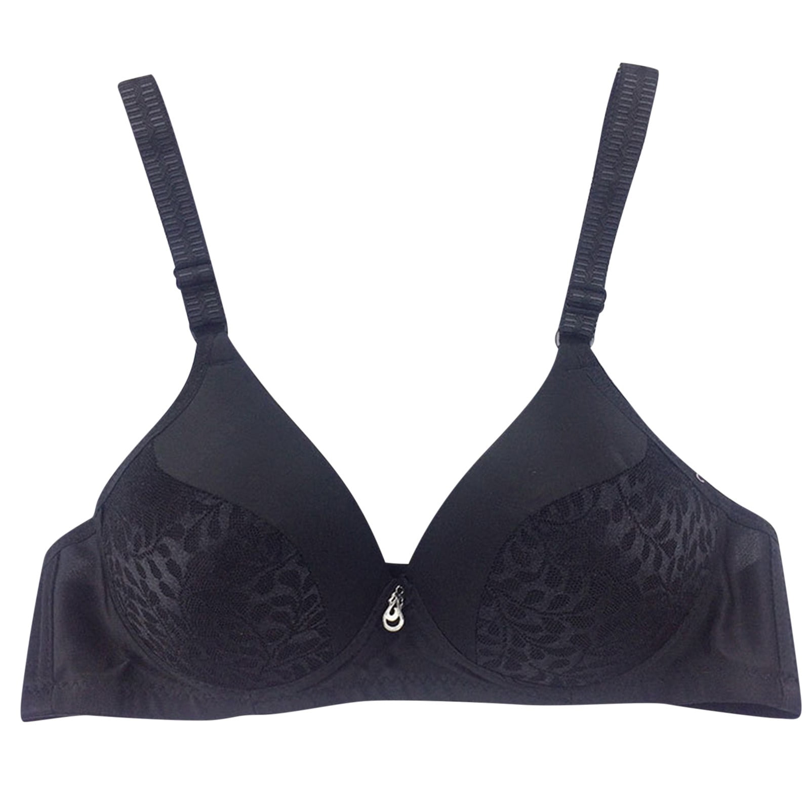 Bras Plus Size Women Back-Smoothing Bra Feature V-Neck Balconette Bra ...