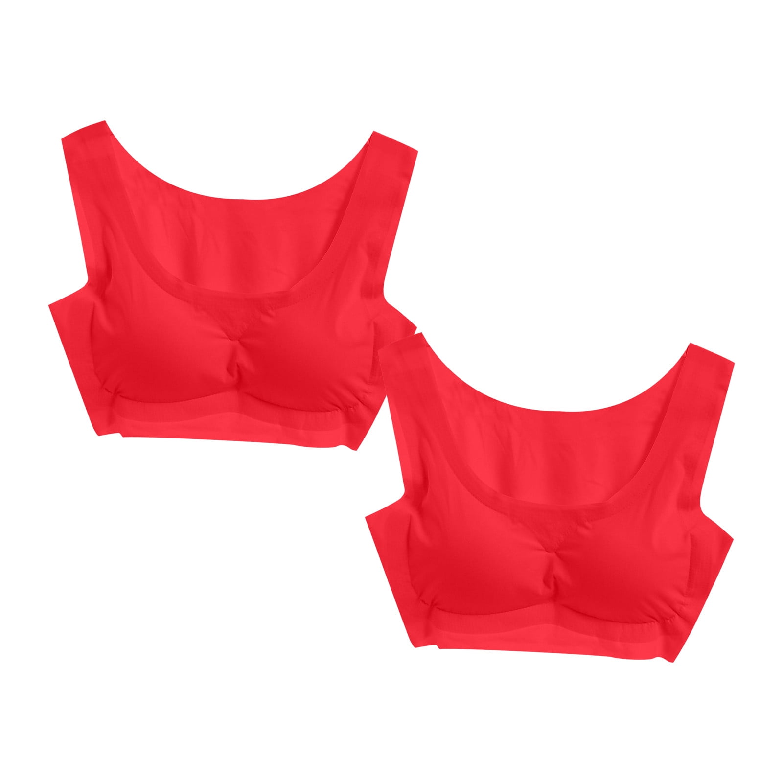 Bras for Women No Underwire Bra Feature V-Neck Sport Bra Style W-1764 ...
