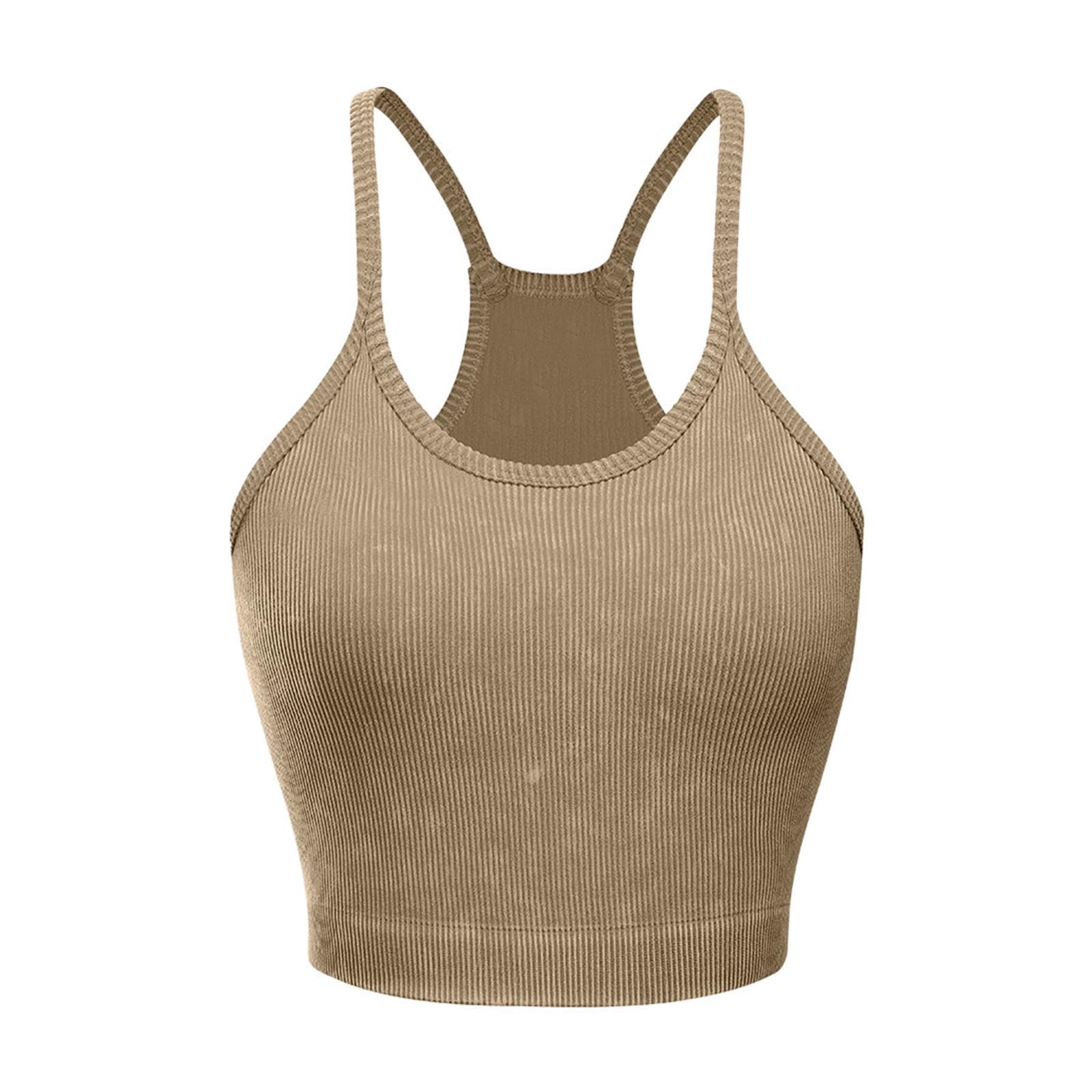 Camisoles with Built in Bra Women Back-Smoothing Bra Feature V-Neck ...