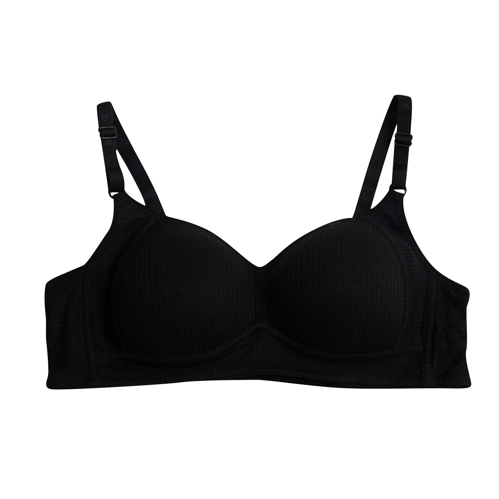 Comfort Bra Women Seamless Bra Feature V-Neck Full-Figure Bra Style W ...