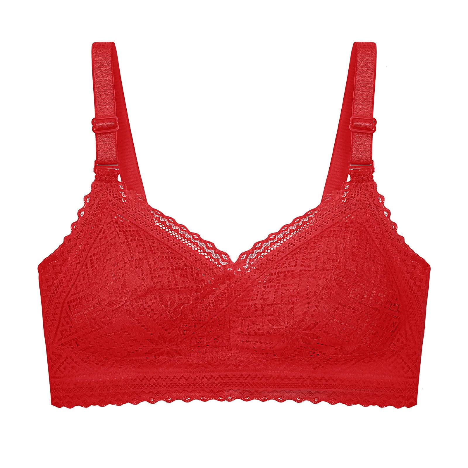 Comfort Bras for Women Ladies Comfortable Breathable No Underwire Lace ...