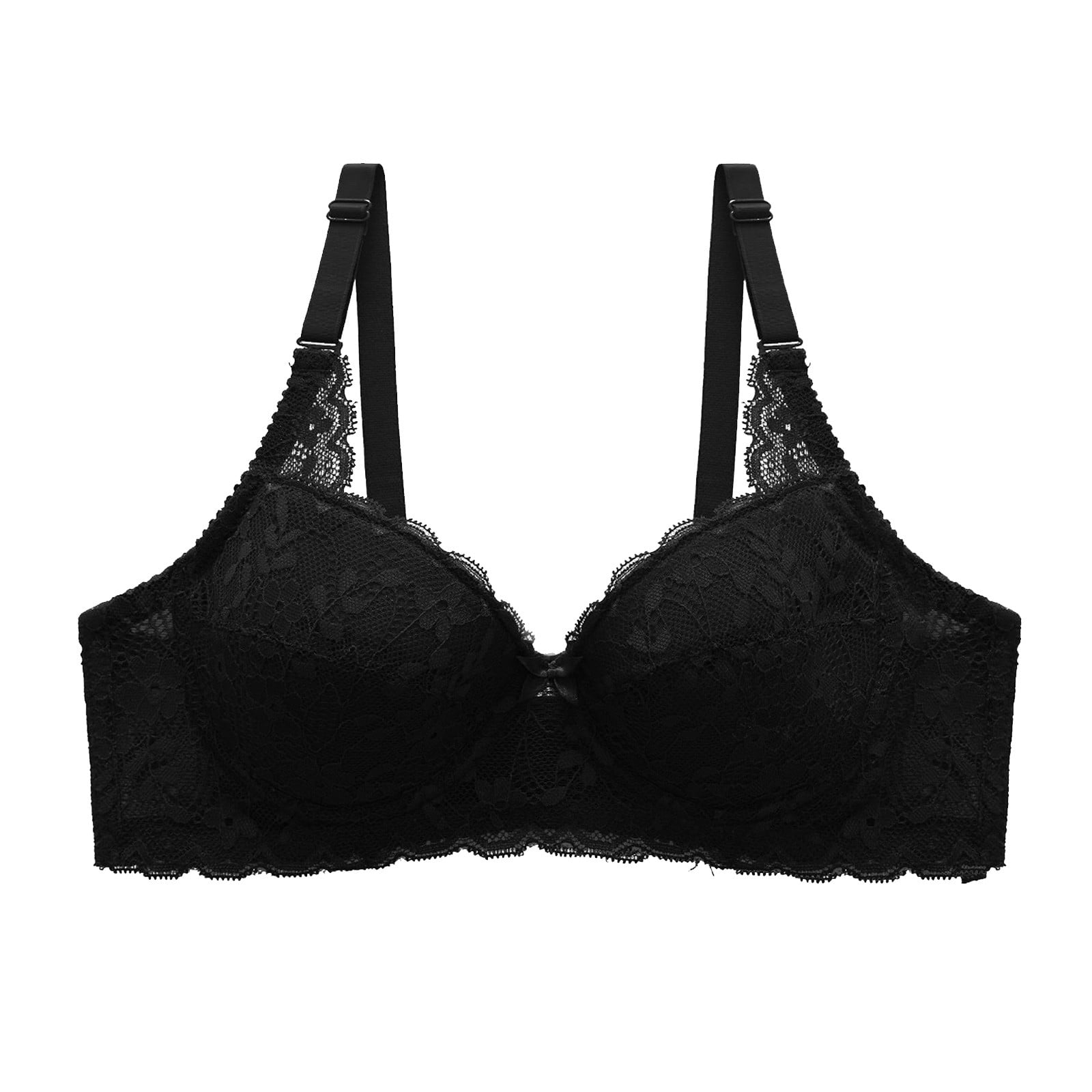 Comfort Bras Women Lightly Lined Bra Feature V-Neck Balconette Bra ...
