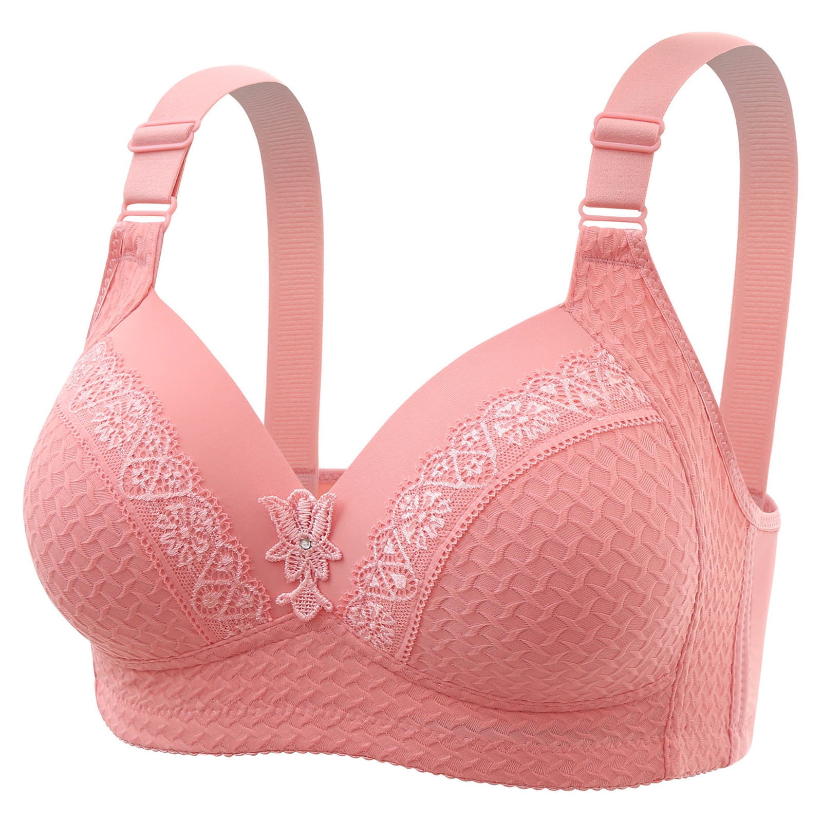 Comfortable Bras for Older Women Convertible Bra Feature V-Neck Push-up ...