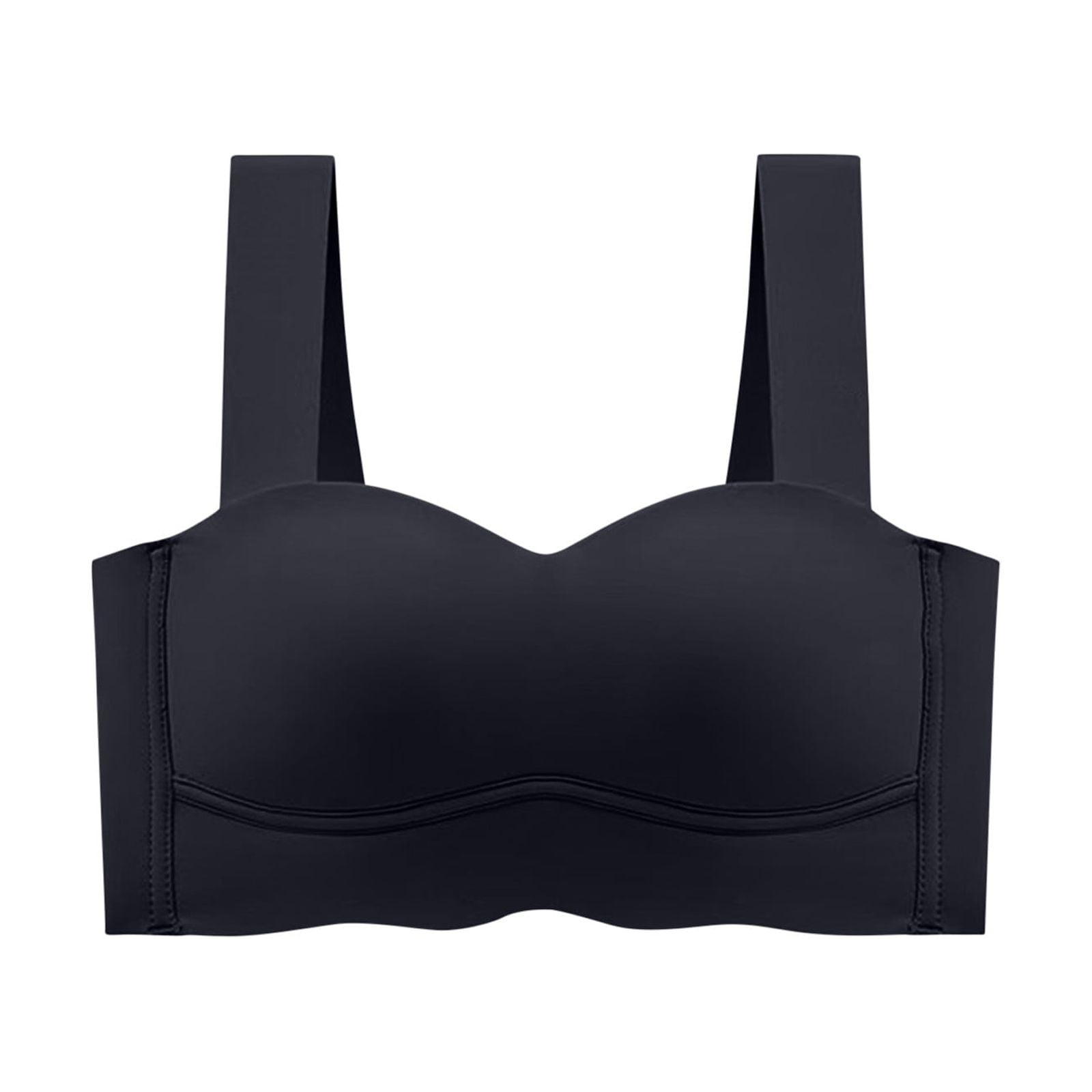 Comfortable Push up Bras for Women Full-Coverage Bra Feature V-Neck ...