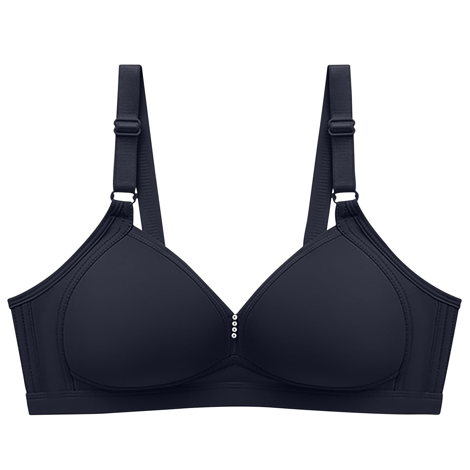 Comfortable Sports Bras for Women Padded Bra Feature V-Neck Longline ...