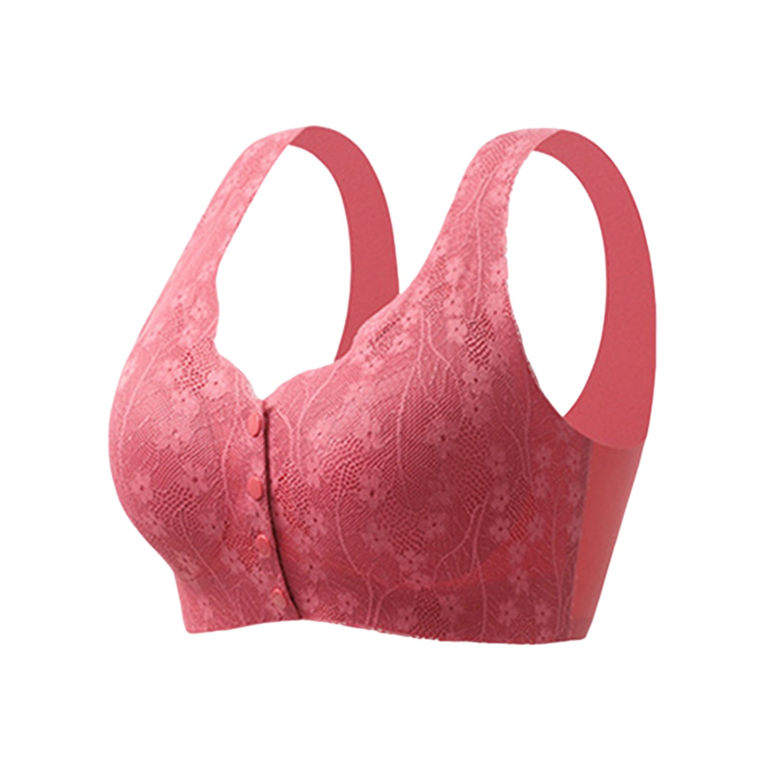 Comfy Bras for Women No Underwire Bra Feature V-Neck T-Shirt Bra Style ...