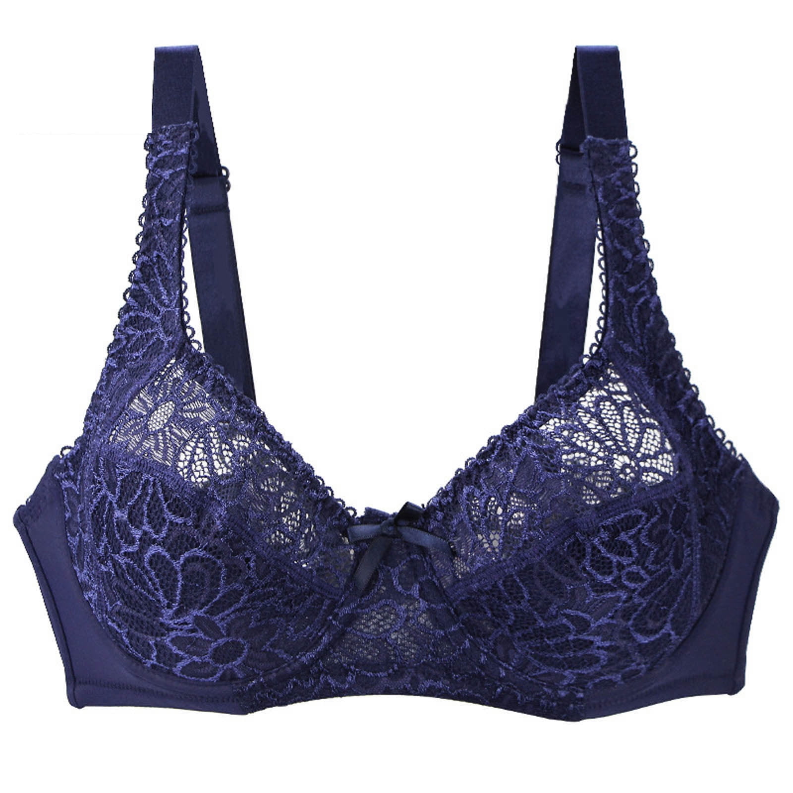 Mallwal Cotton Bra Women Padded Bra Feature V-Neck Bralette Bra Style W ...