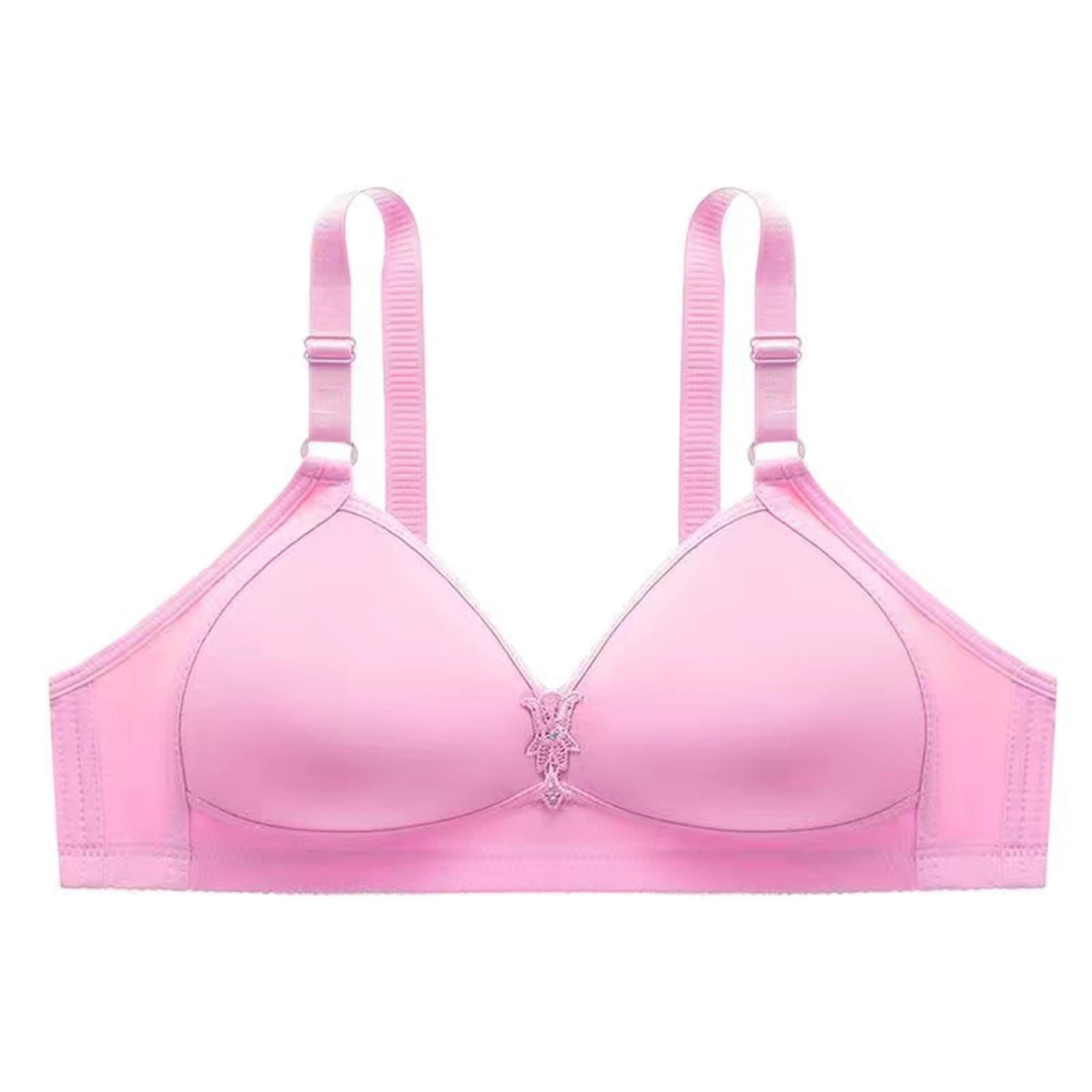 Cotton Bras for Women Plus Size Lightly Lined Bra Feature V-Neck ...