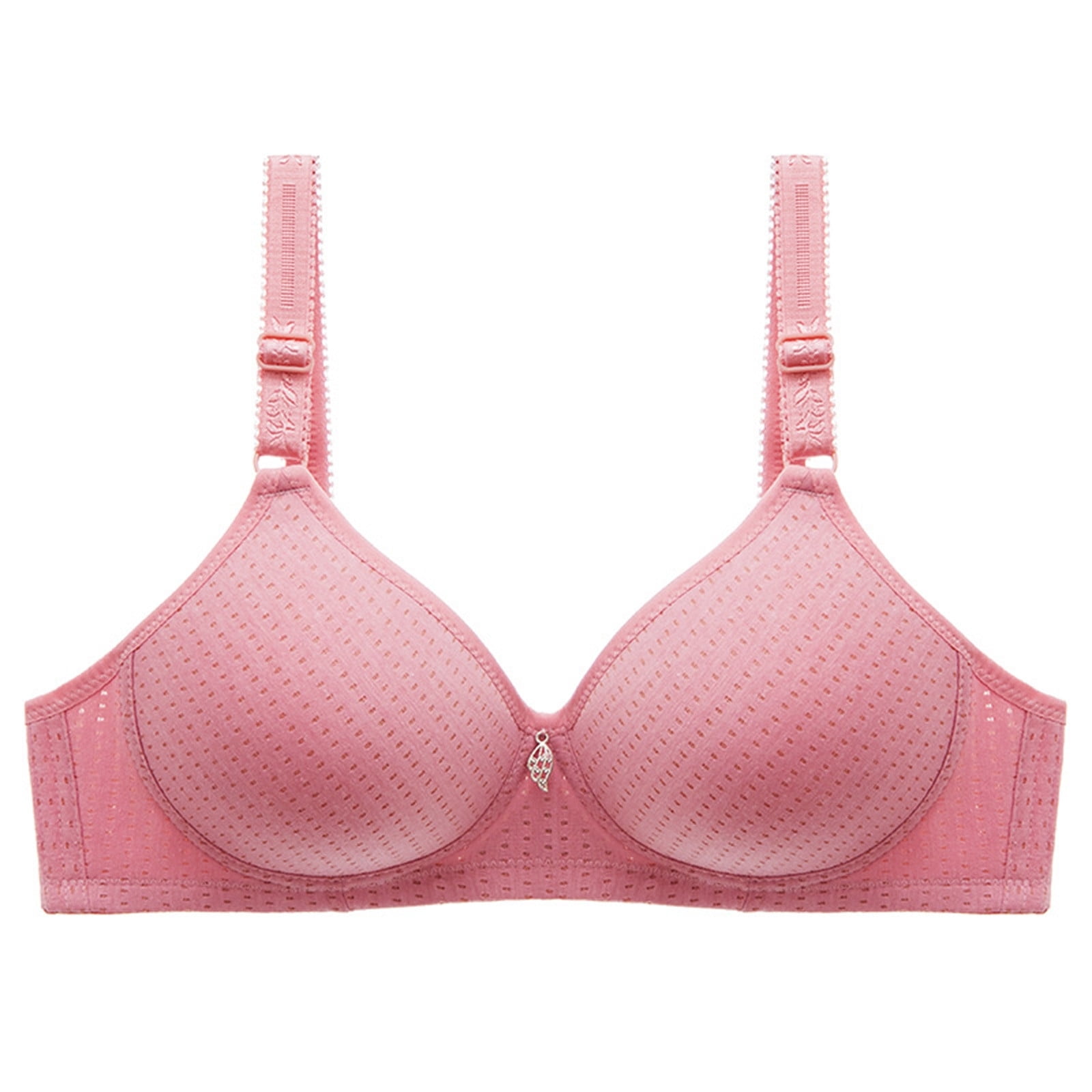 Cotton Sports Bras for Women Lightly Lined Bra Feature V-Neck Padded ...