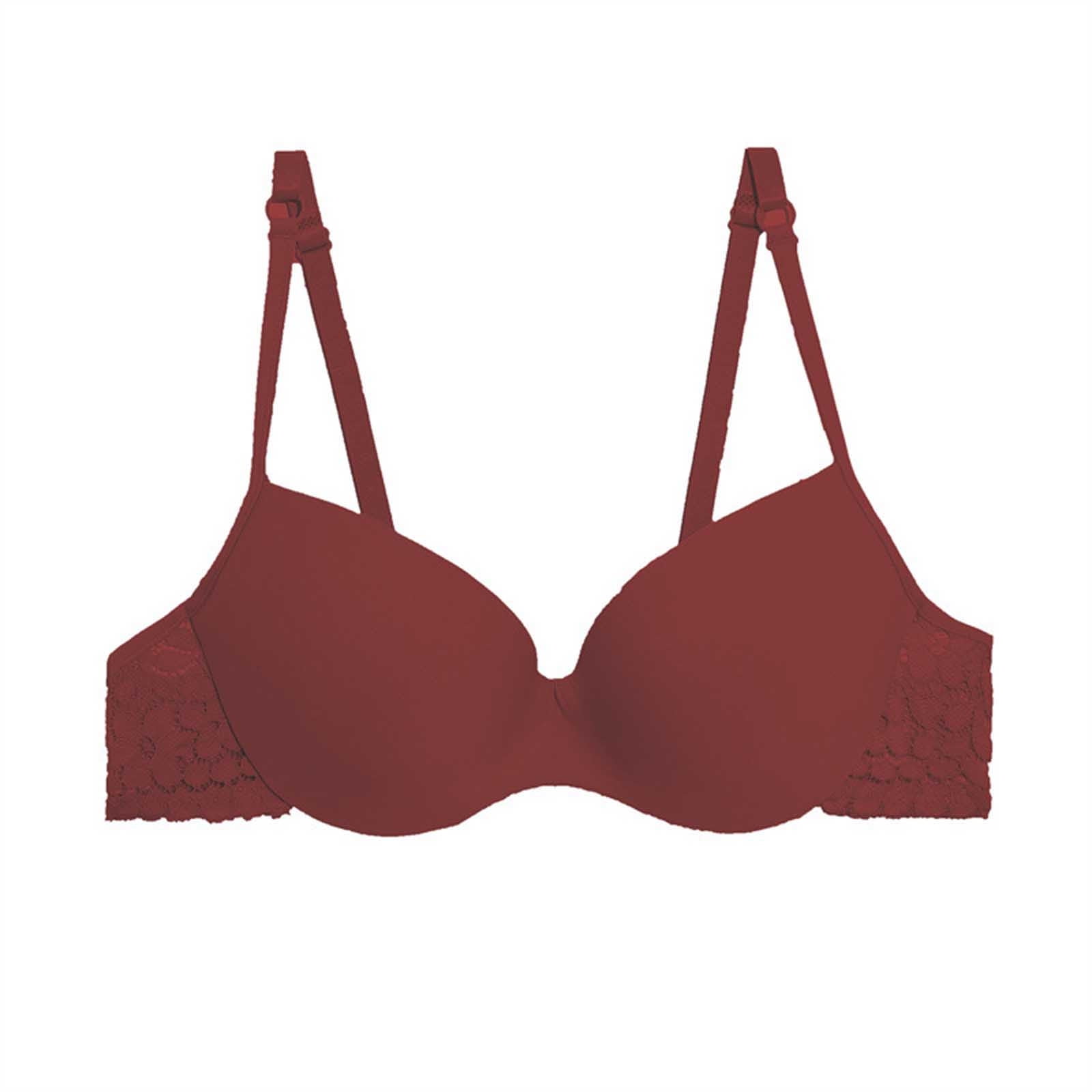Mallwal Full-Coverage Bras Clearance Comfort Bras for Women No Padding ...
