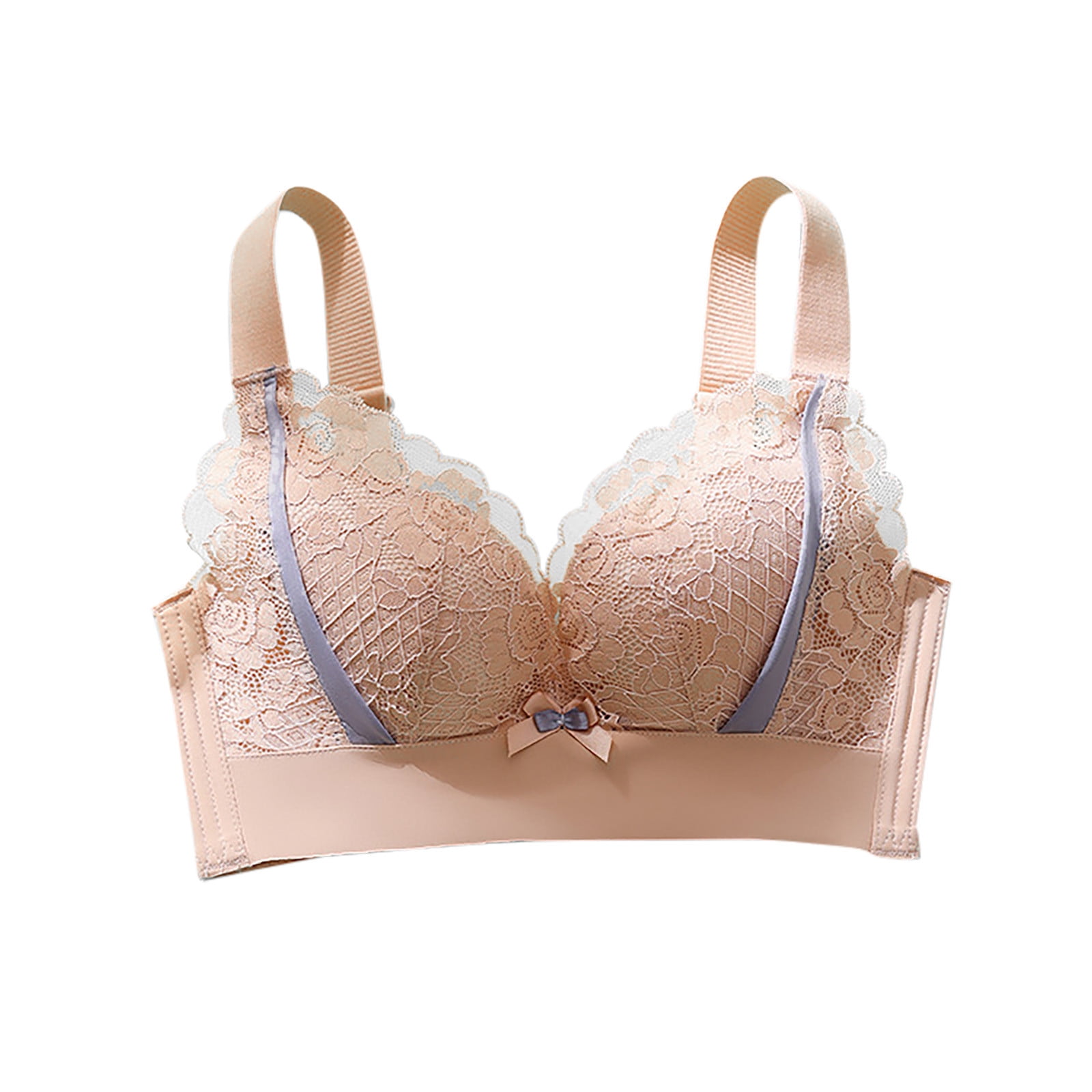 Front Closure Bras for Seniors Women Bras Lace Comfortable Base No ...