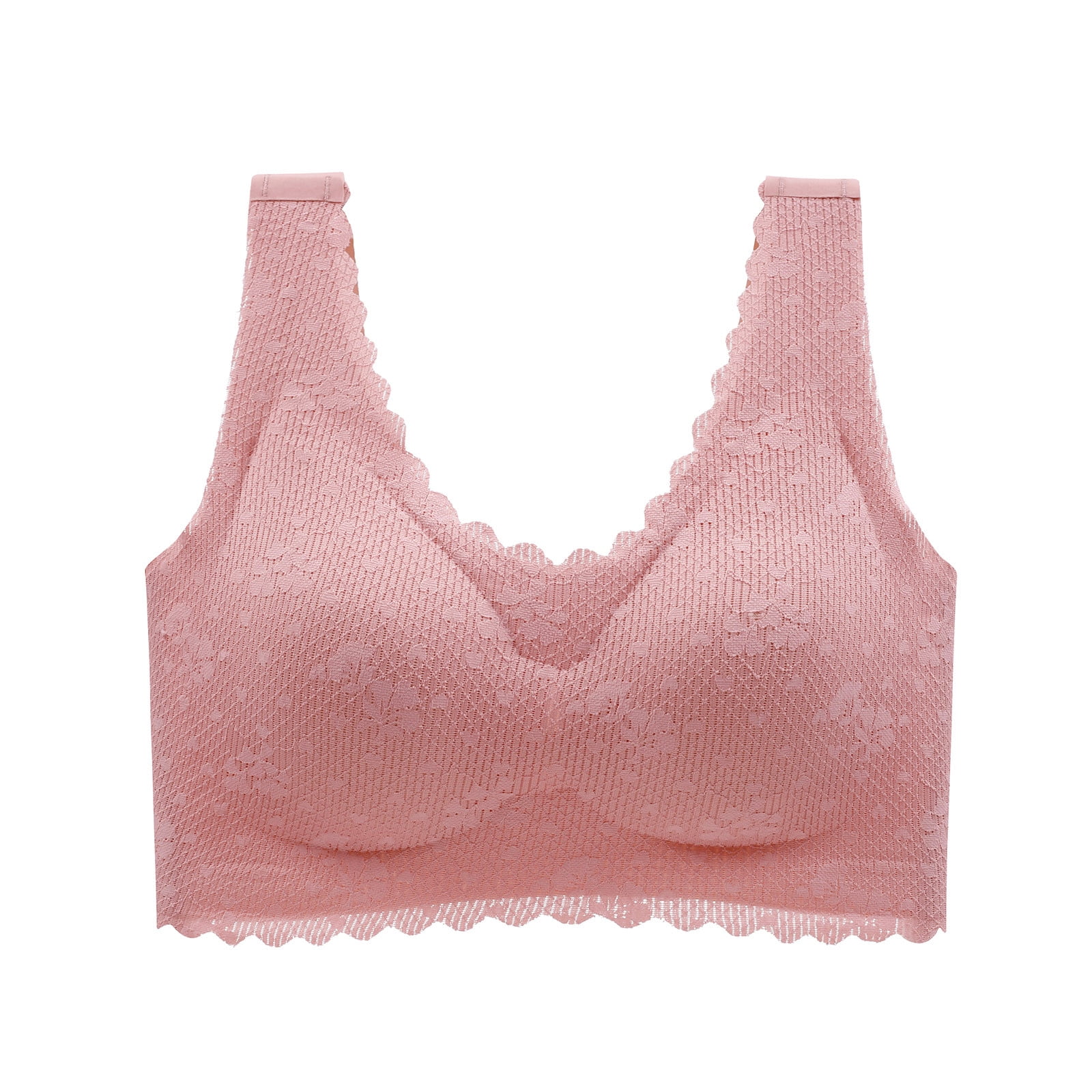 Full-Coverage Bras Women Padded Bra Feature V-Neck Longline Bra Style W ...