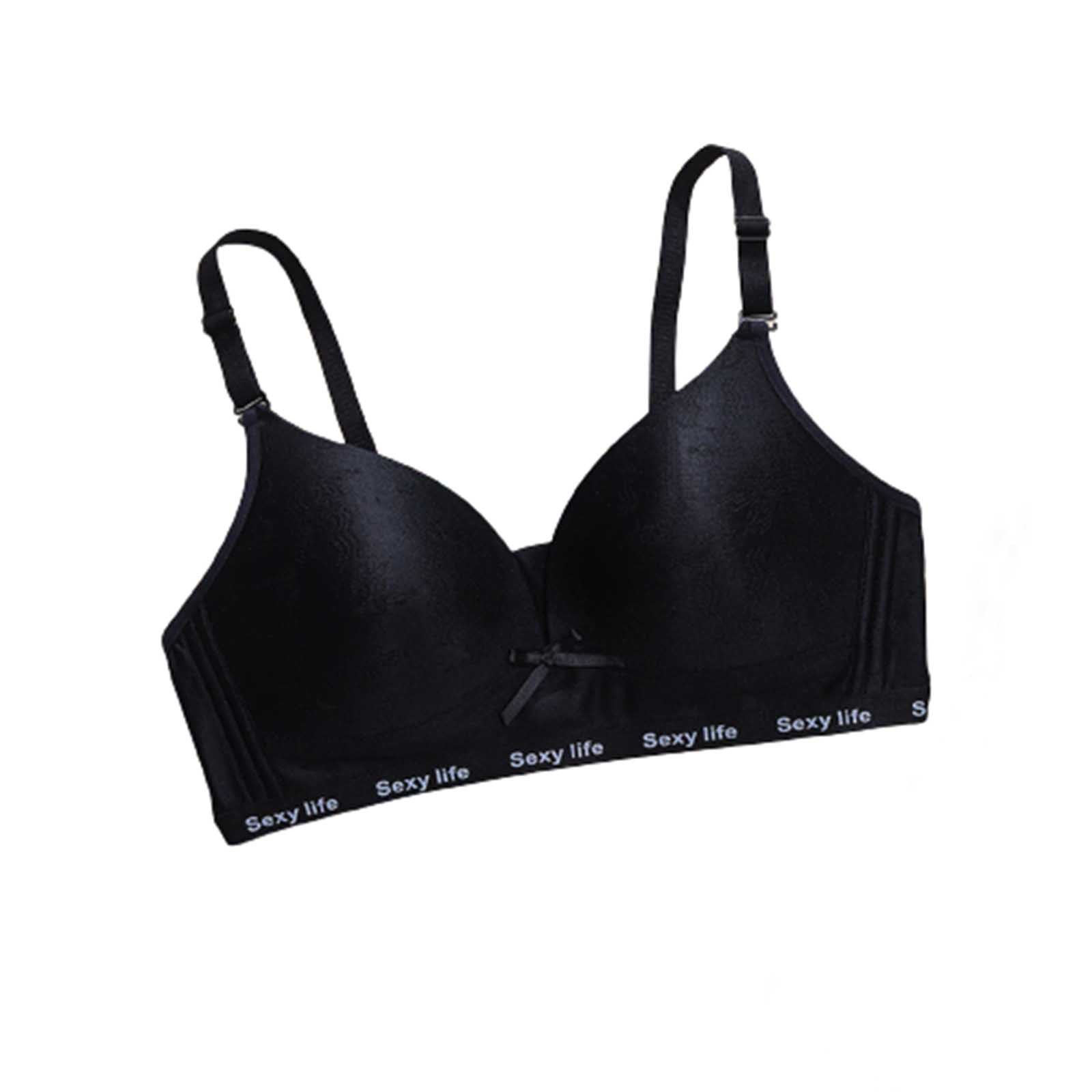 Mallwal Full-Coverage Sports Bras for Women Clearance Push up Bras ...