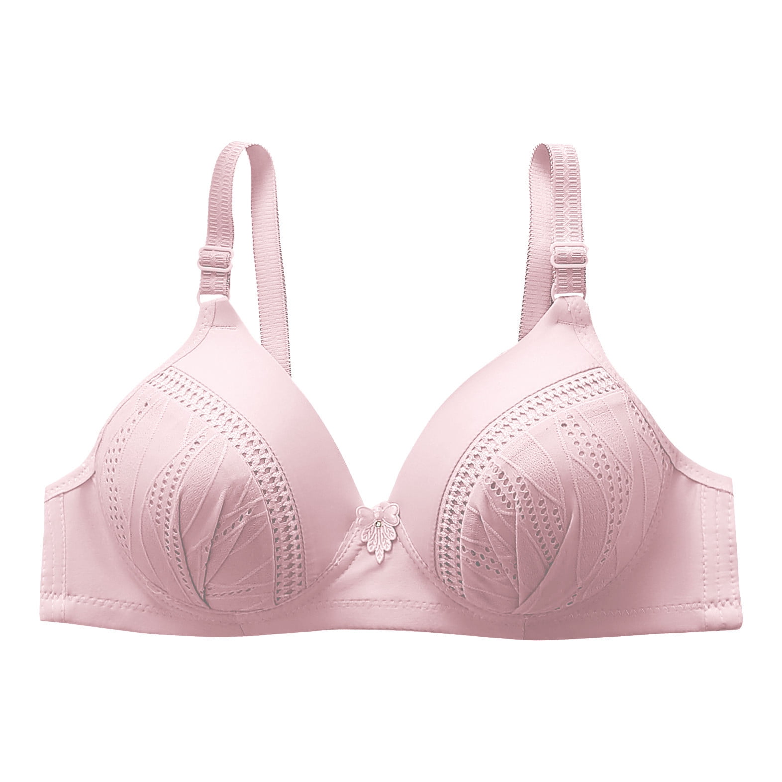 Full-Figure Bra Women Back-Smoothing Bra Feature V-Neck Full-Figure Bra ...
