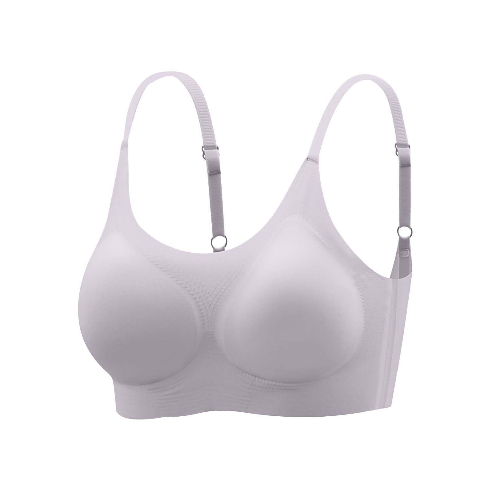 Full Figure Bras for Women Plus Size Seamless Bra Feature V-Neck ...