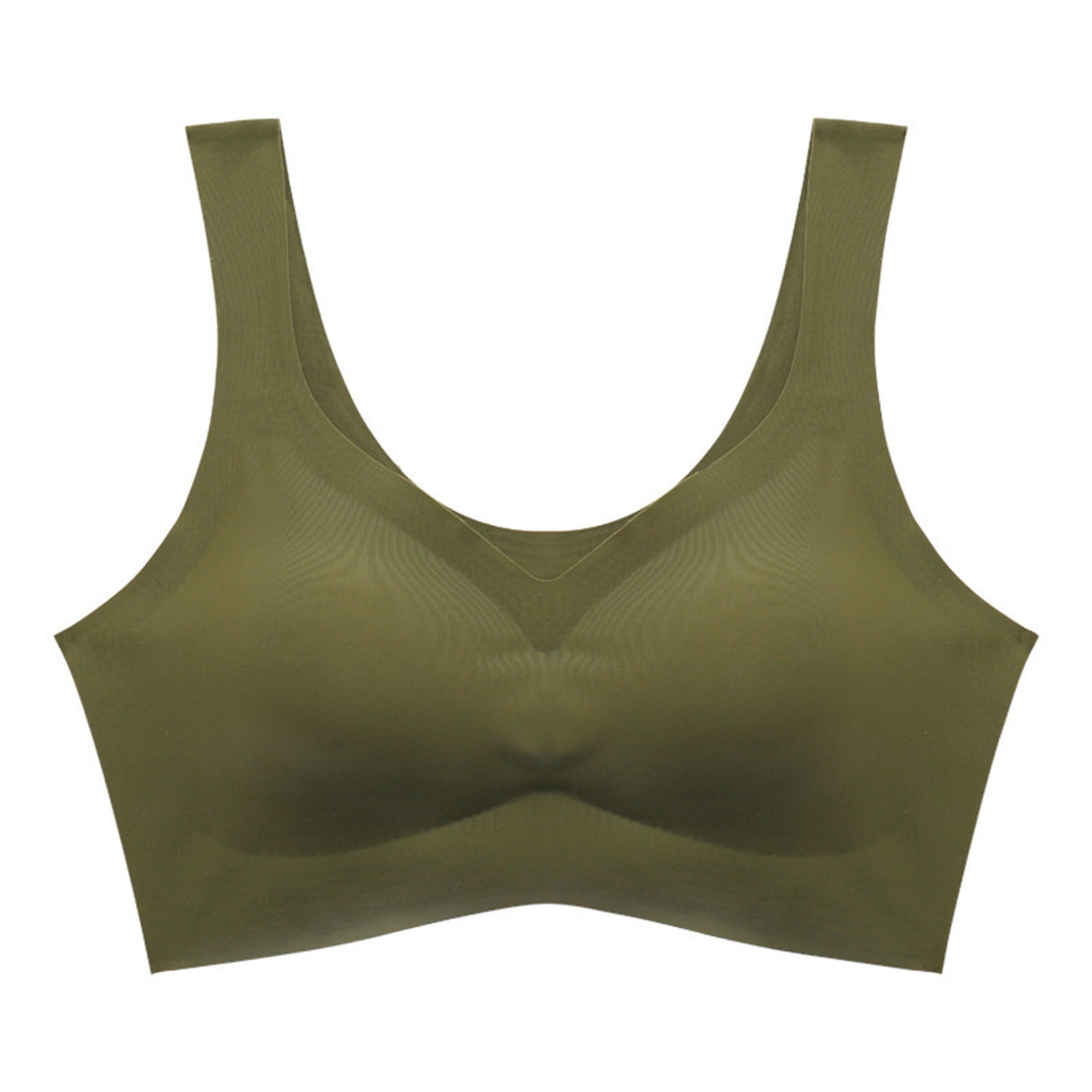 High Impact Sports Bras for Women Pullover Bra Feature V-Neck T-Shirt ...