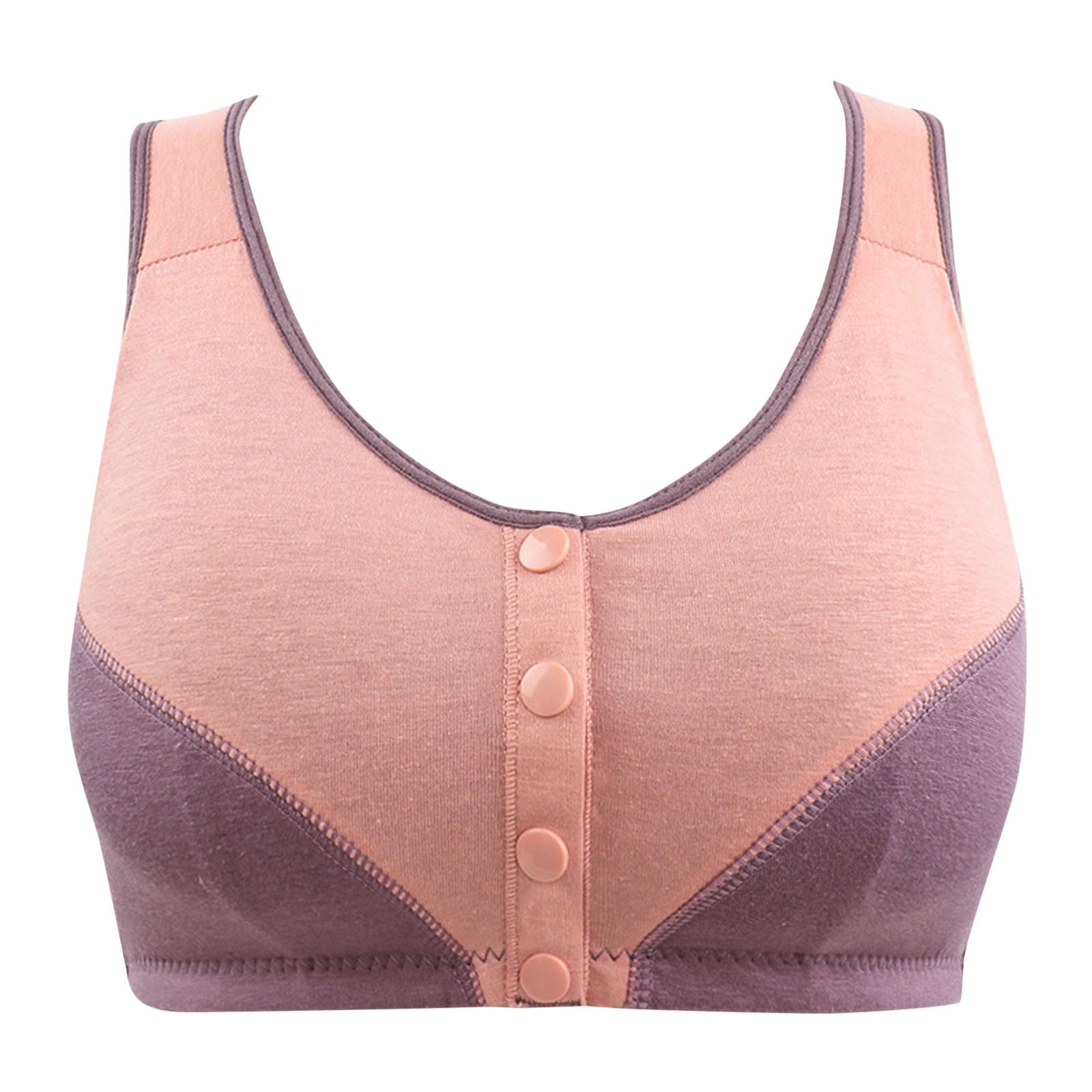 Mallwal Lace Bra Women Back-Smoothing Bra Feature V-Neck Training Bra ...