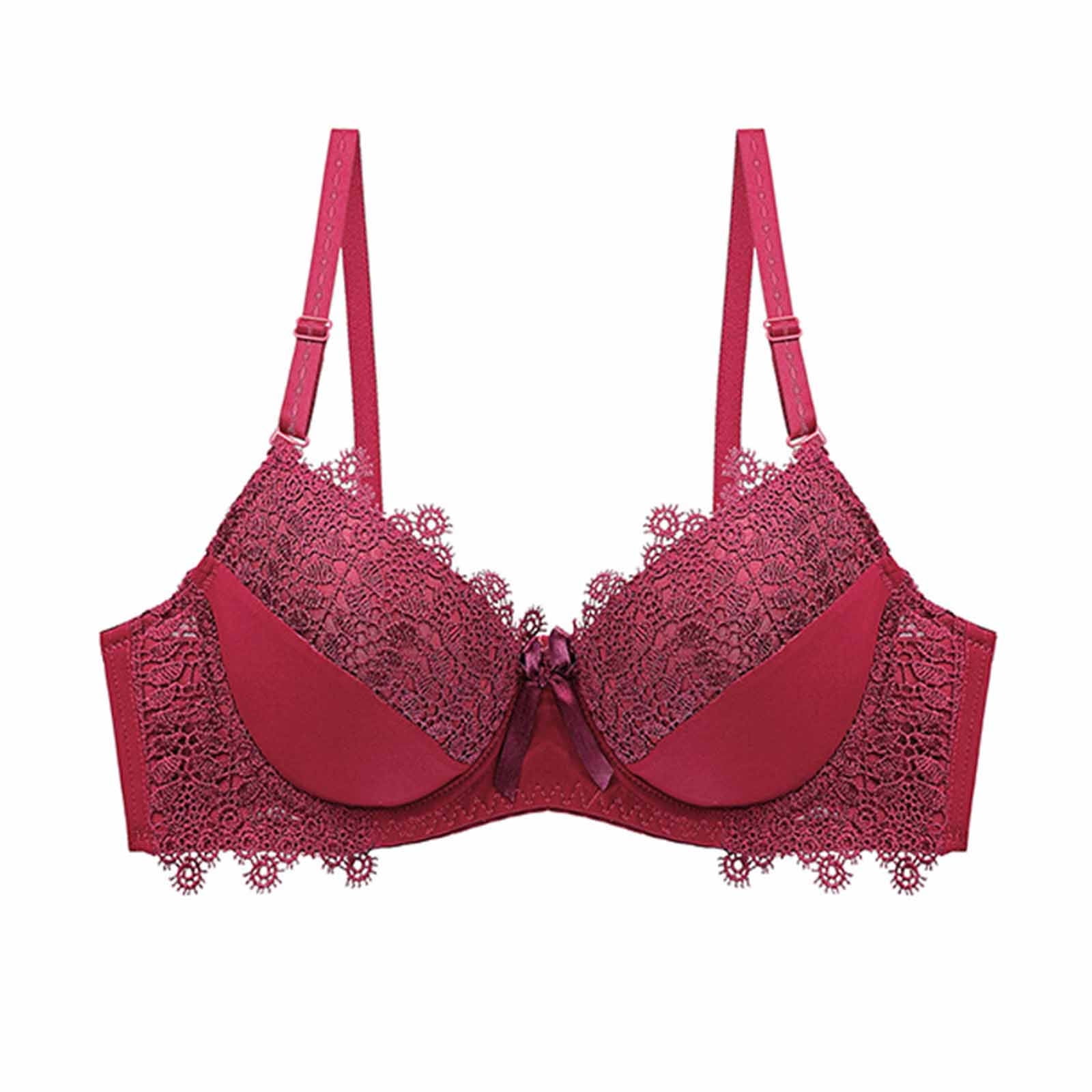 Mallwal No Show Bras For Women Push Up Convertible Bra Feature V Neck