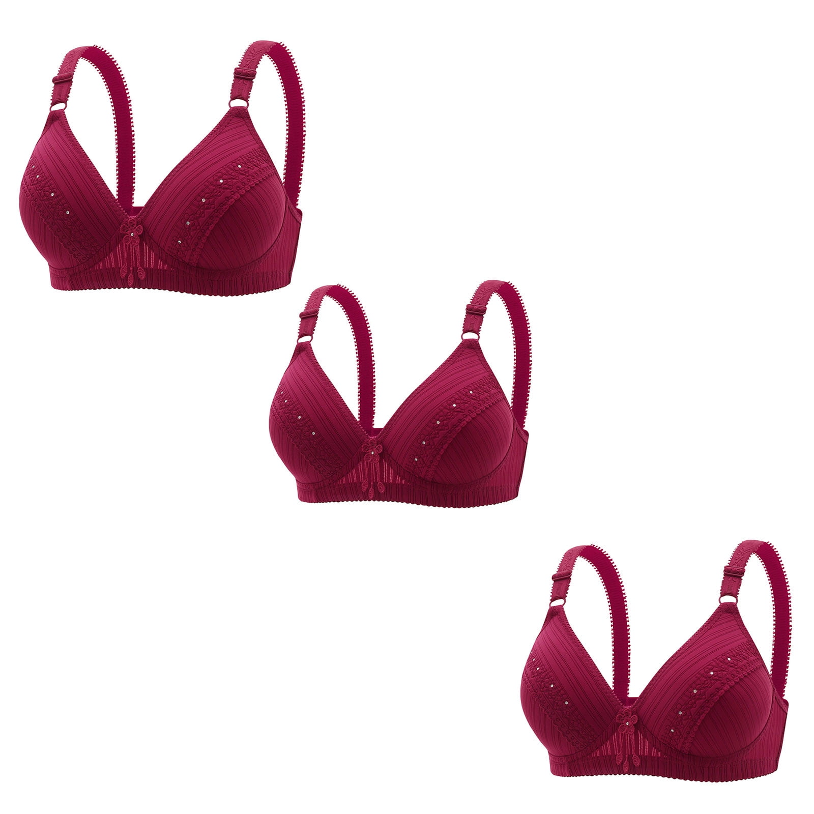 Mallwal No Underwire Bras For Women Convertible Bra Feature V Neck No Underwire Bra Style W 148