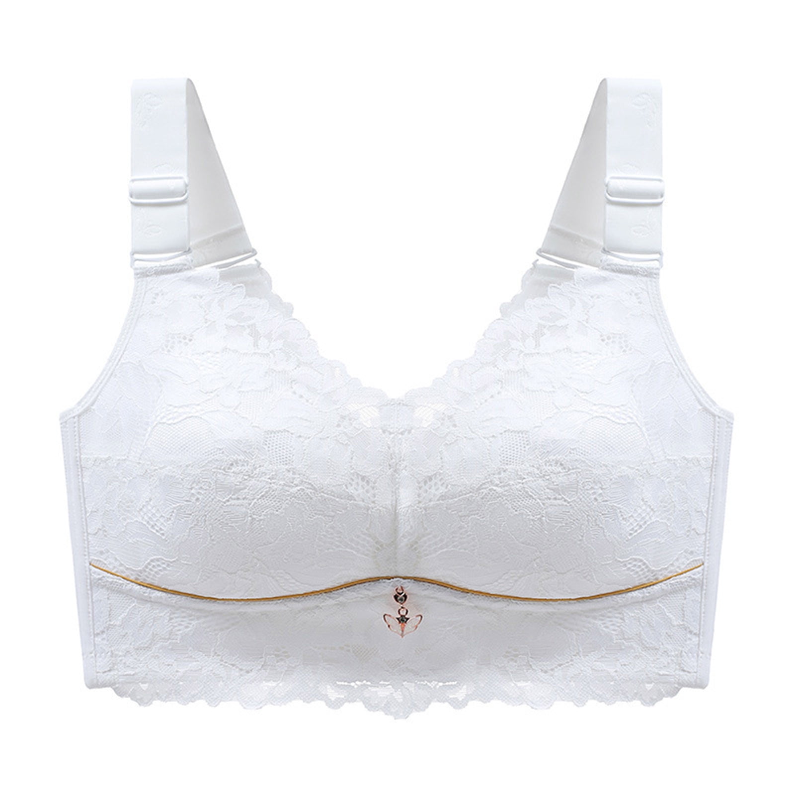 Nursing Bras Women Pullover Bra Feature V-Neck Full-Figure Bra Style W ...