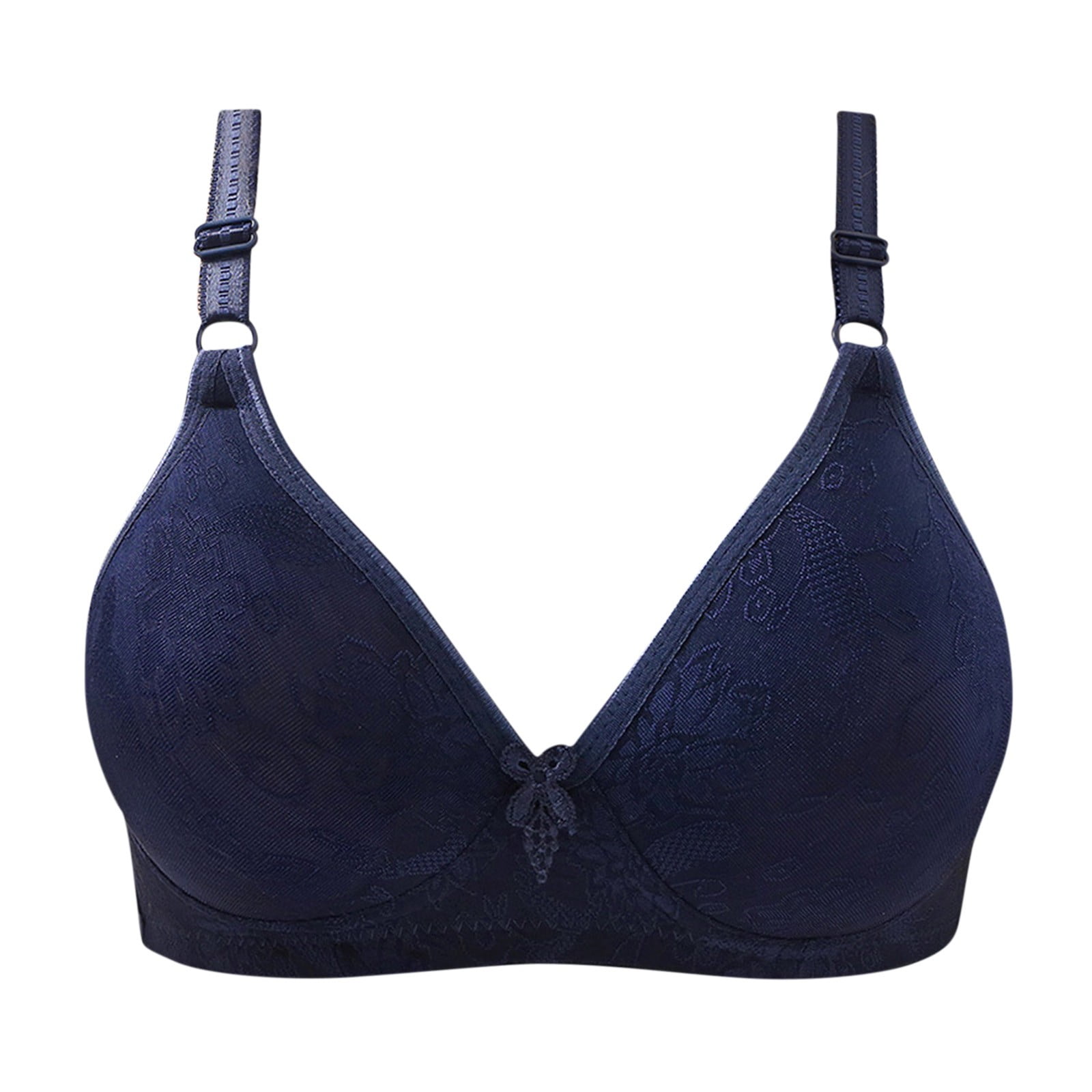 Nursing Sports Bra Women Back-Smoothing Bra Feature V-Neck Demi ...