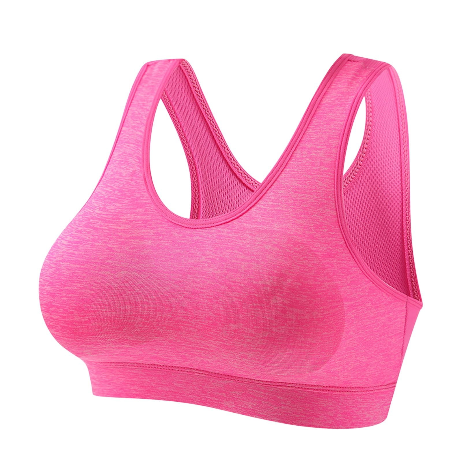 Padded Wireless Bras for Women No Underwire Bra Feature V-Neck Sport ...