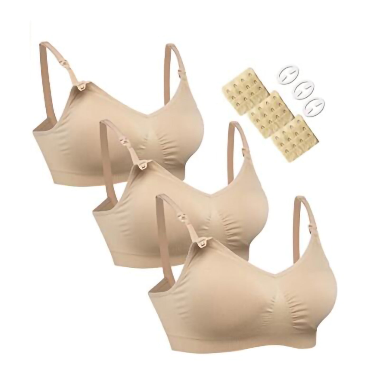 Plus Size Bra Women 3Pc Classic Mesh and Lace Breathable Vest Underwear ...